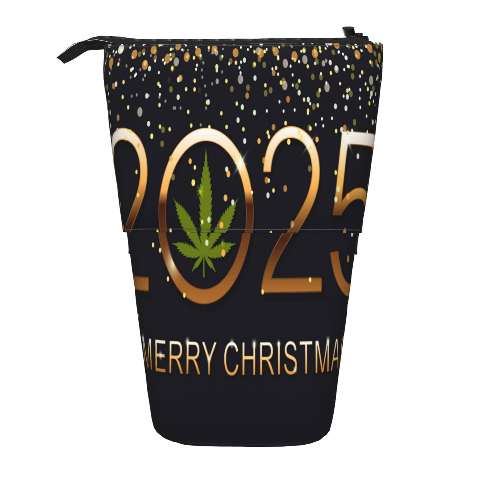 Picia 2025 And Merry Christmas Print Telescopic Pencil Case, Telescopic ...