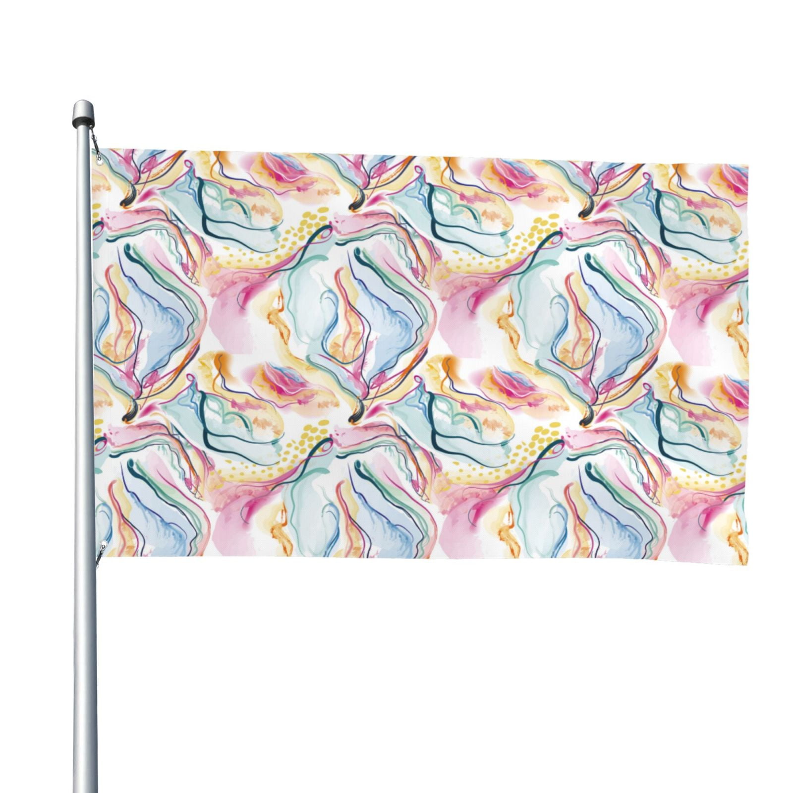 Picia Abstract Marble Texture Printed Flag ,Abstract Marble Texture ...