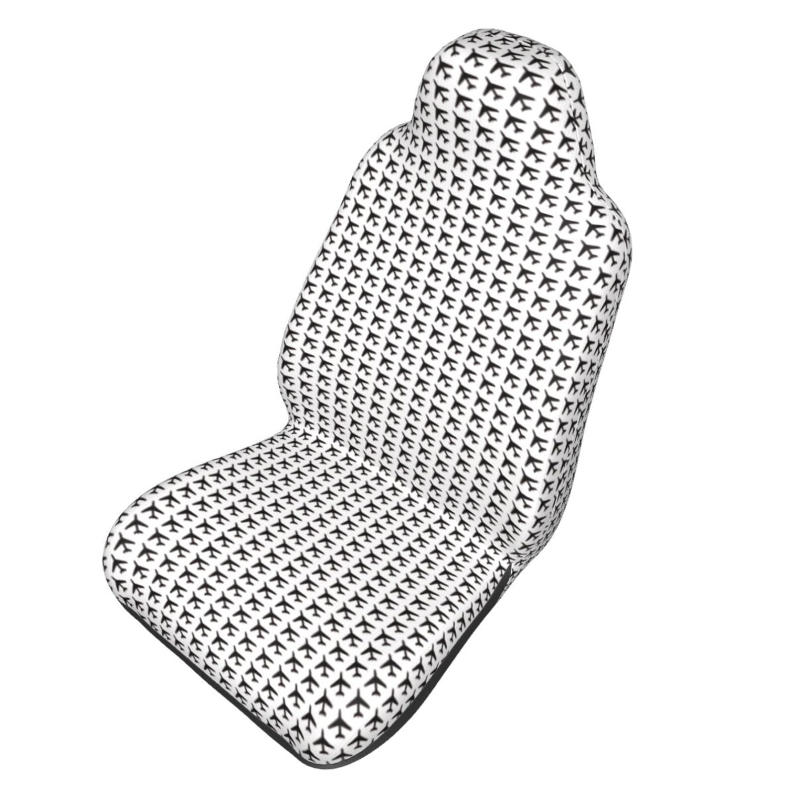 Picia Airplane Print Waterproof Sweating Car Seat Cover for Post Gym ...