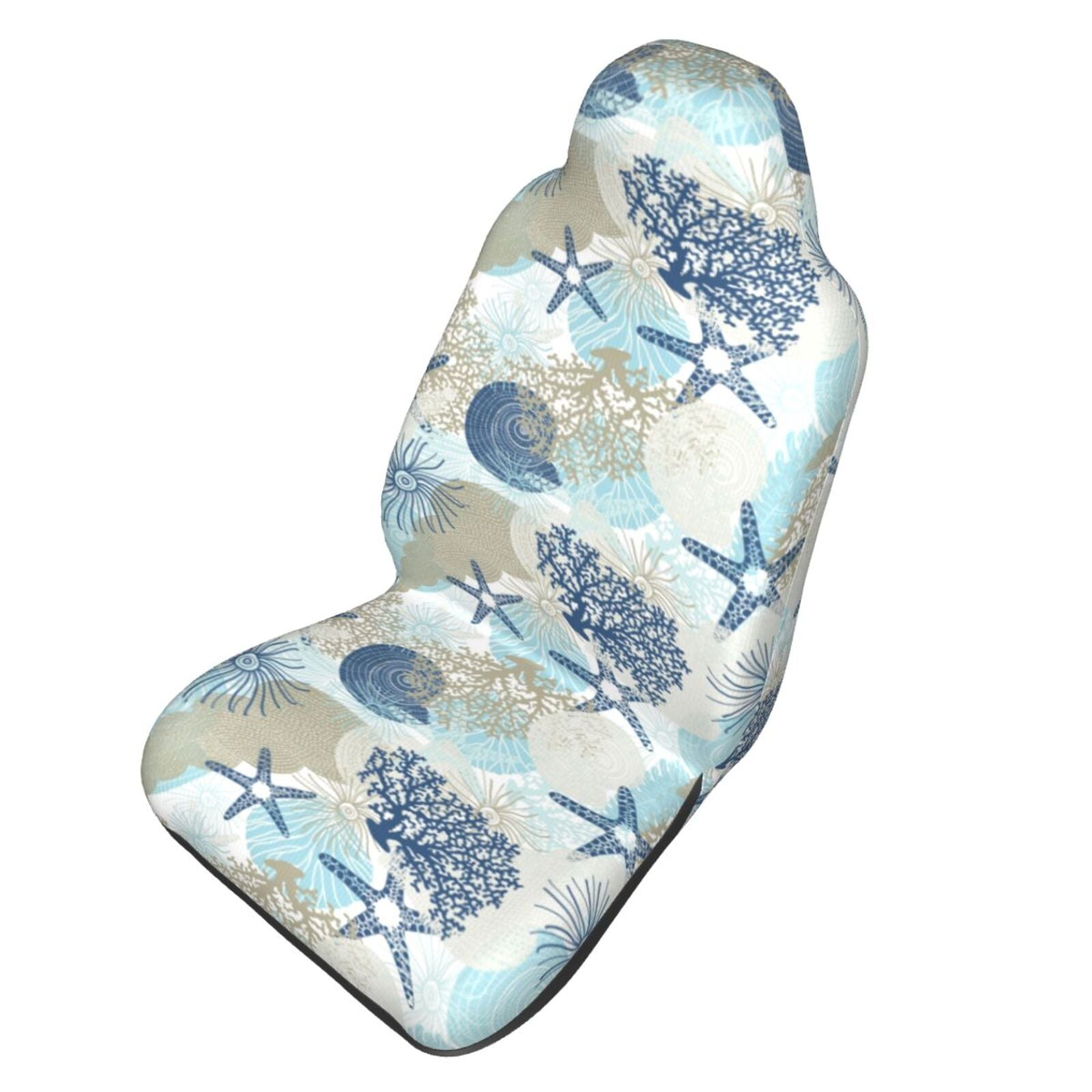 Picia Algae Corals and Seashells Print Waterproof Sweating Car Seat ...
