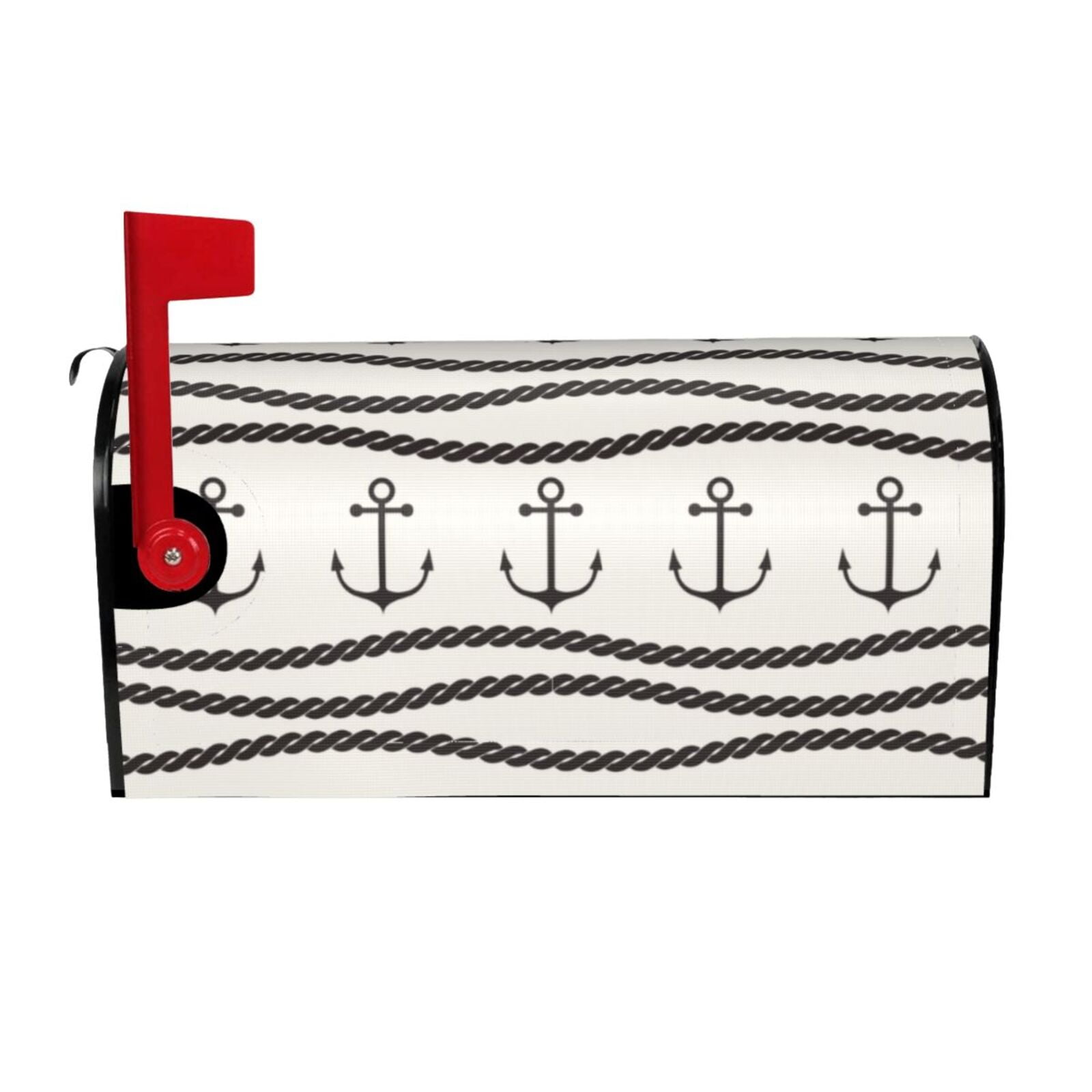 Picia Anchors and Ropes Magnetic Mailbox Cover Standard Size-25.5x21 in ...