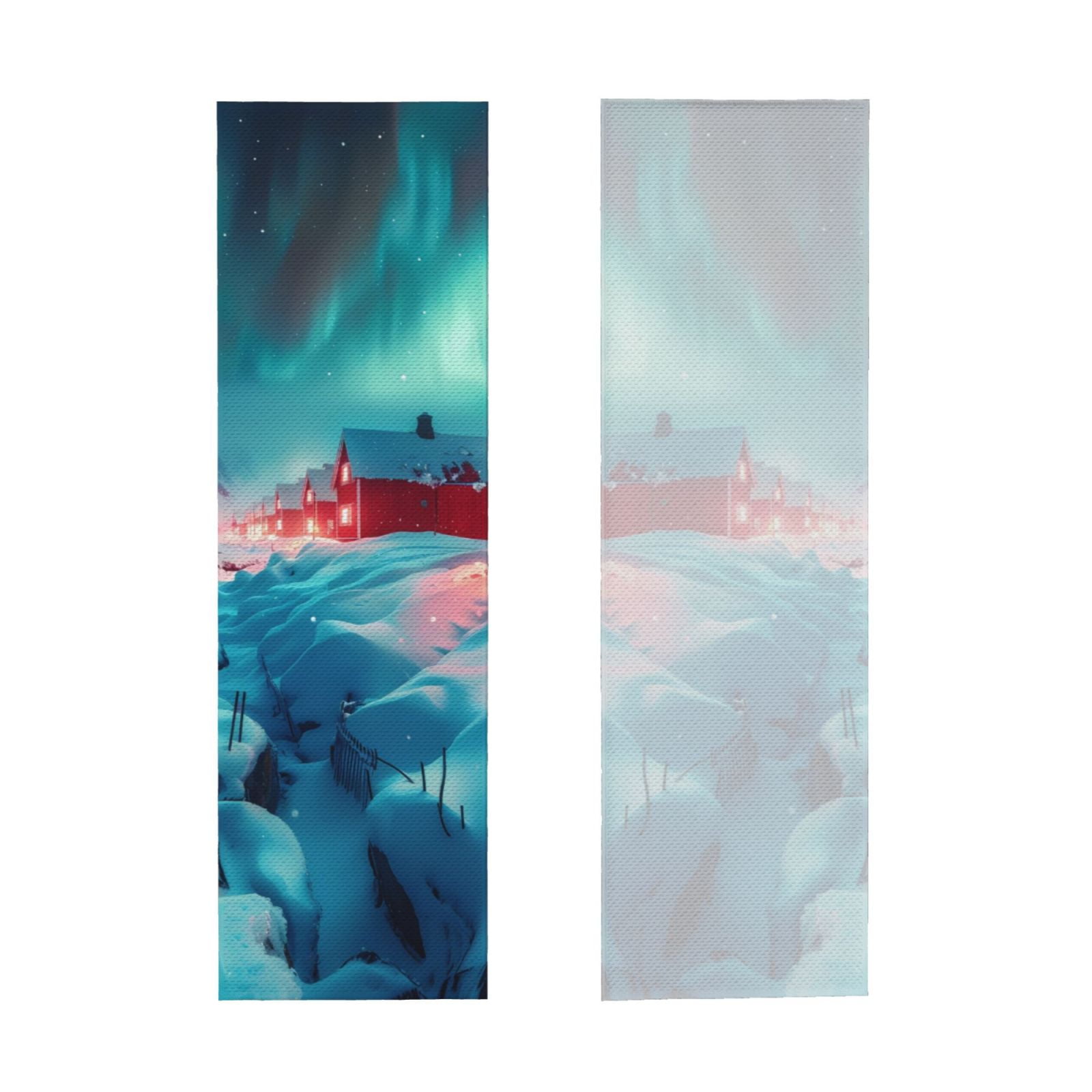 Picia Aurora Borealis Village Pattern Cooling Towels (40"x12") Cool ...