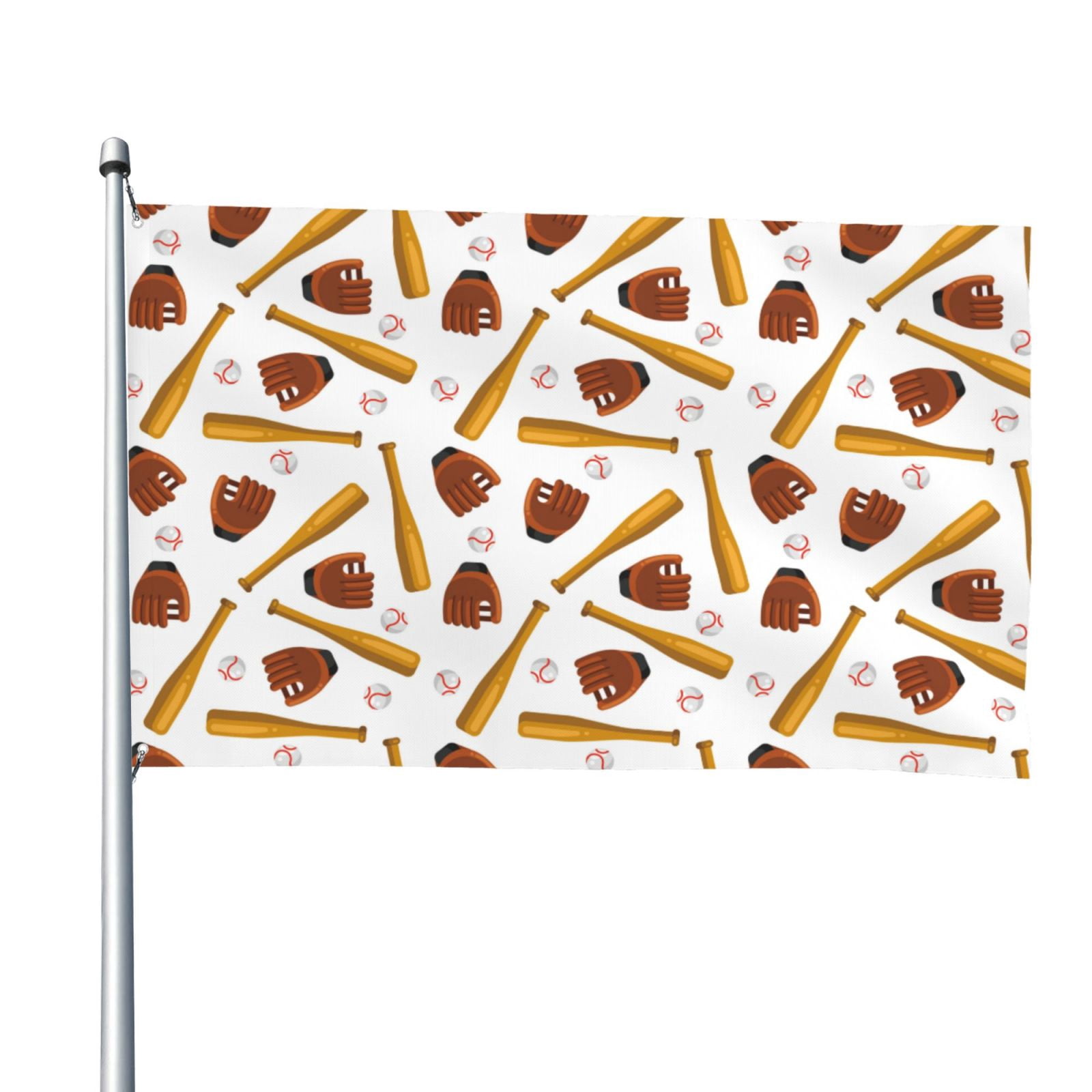 Picia Baseball Sport Printed Flag ,Baseball Sport Pattern Garden Flag ...