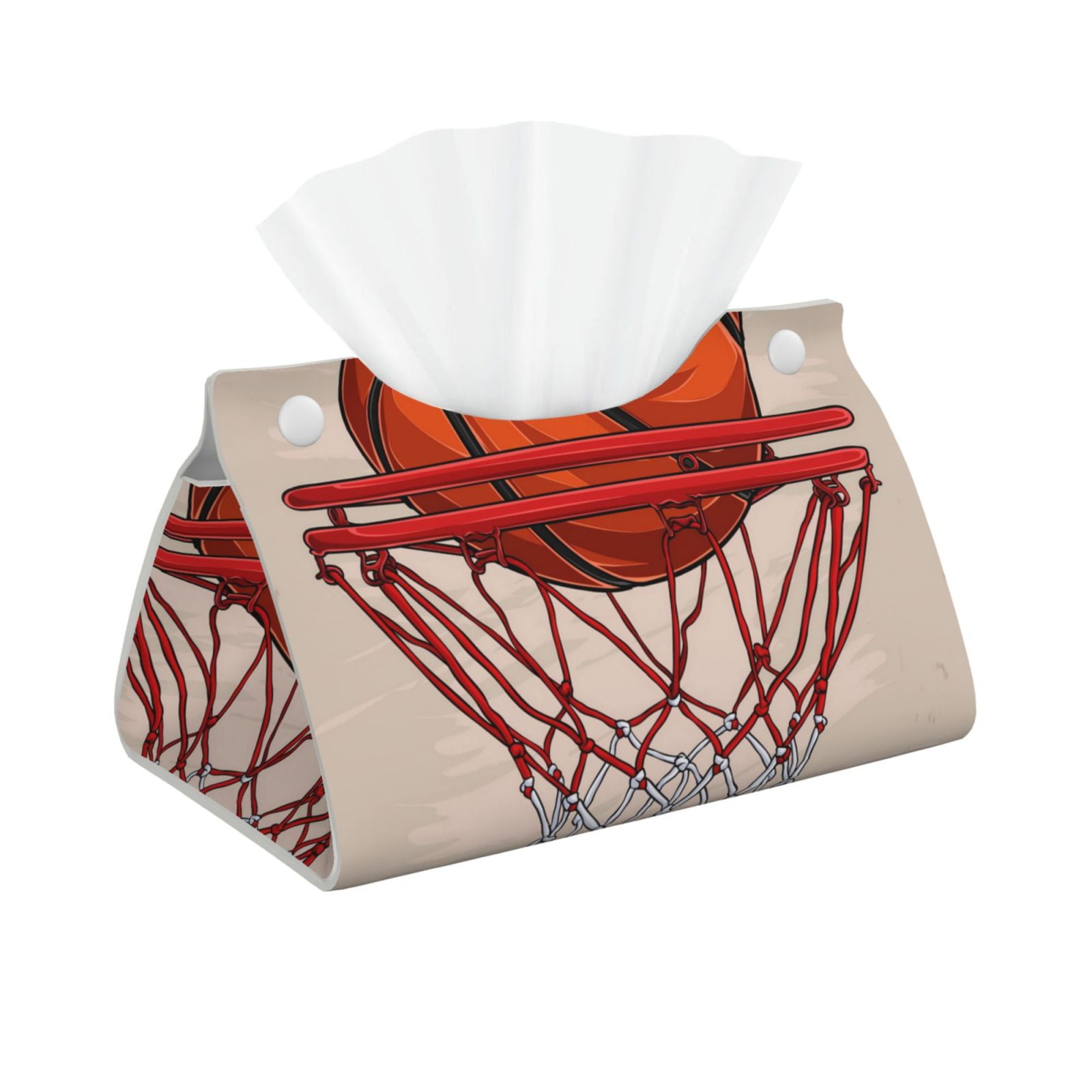 Picia Basketball Shot Pattern Long Tissue Box Cover,PVC Leather ...
