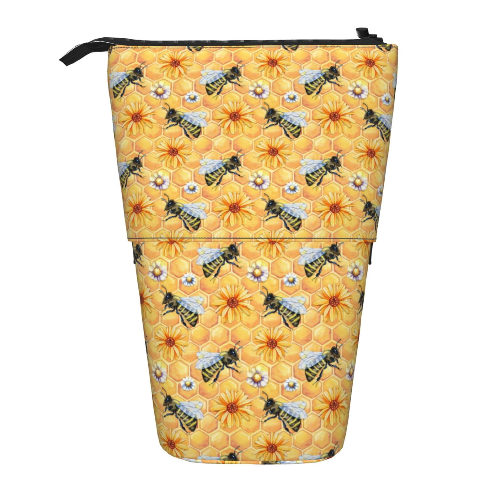 Picia Bee Wasp Print Telescopic Pencil Case, Telescopic Pen Holder ...