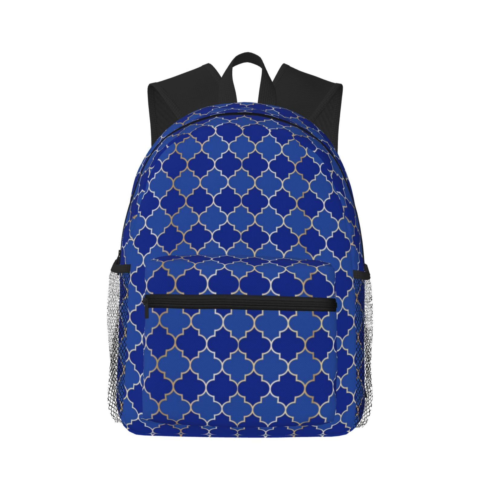 Picia Blue Lantern Shapes Large Capacity Backpack Classic Style ...
