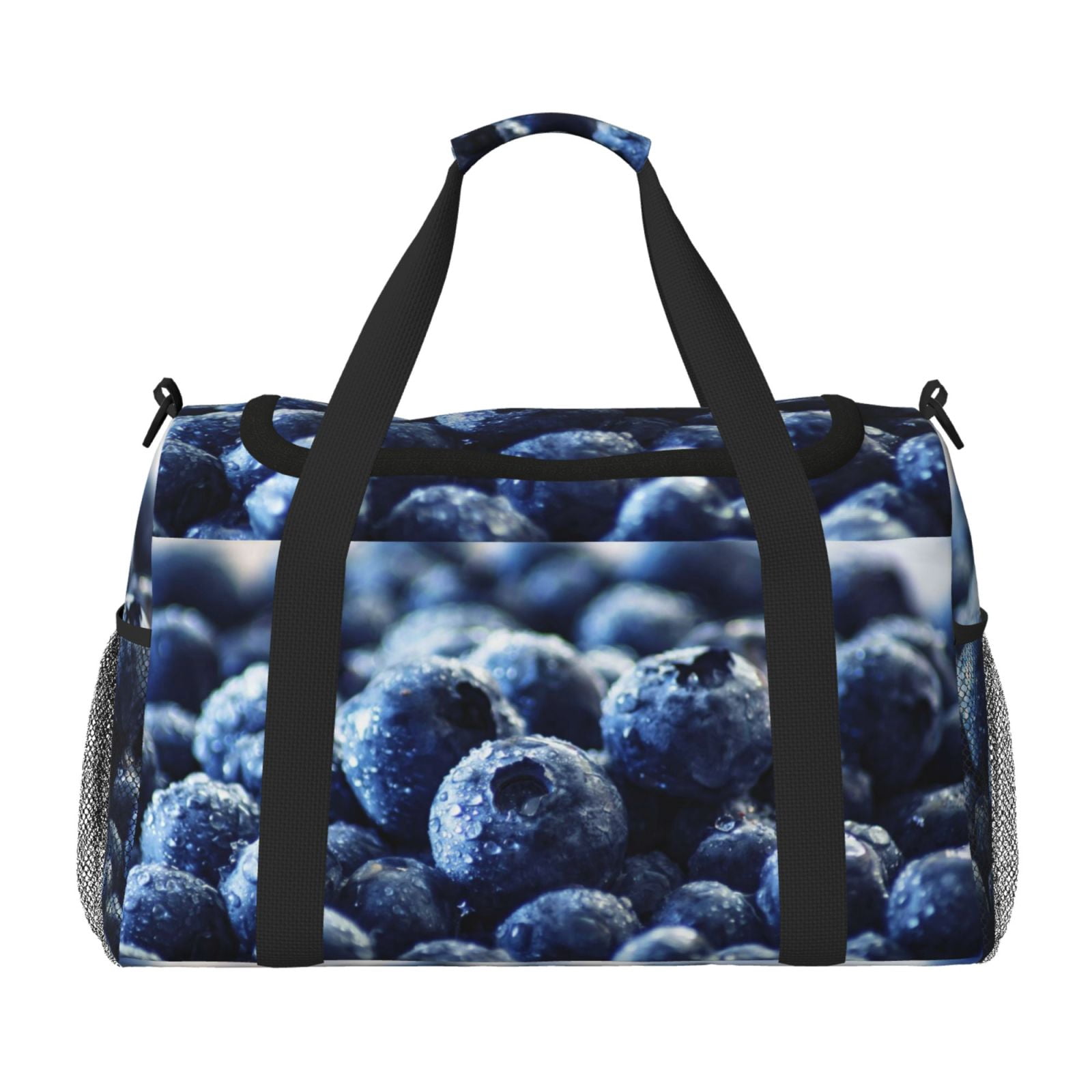 Picia Blueberry Print Travel Duffle Bag,Weekender Bags for Women with ...
