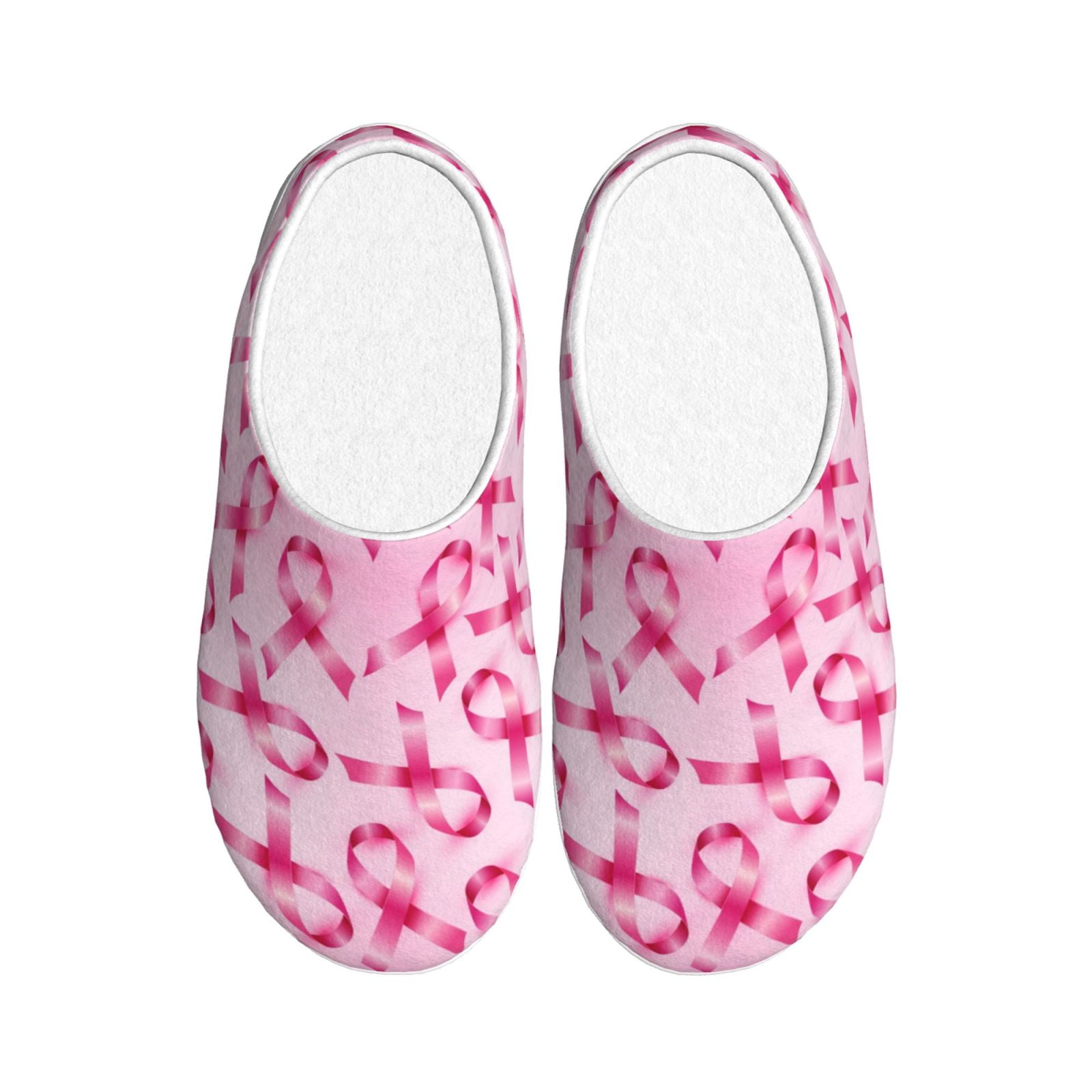 Picia Breast Cancer Ribbons Awareness for Women's Lamb-hug Comfy Fleece ...