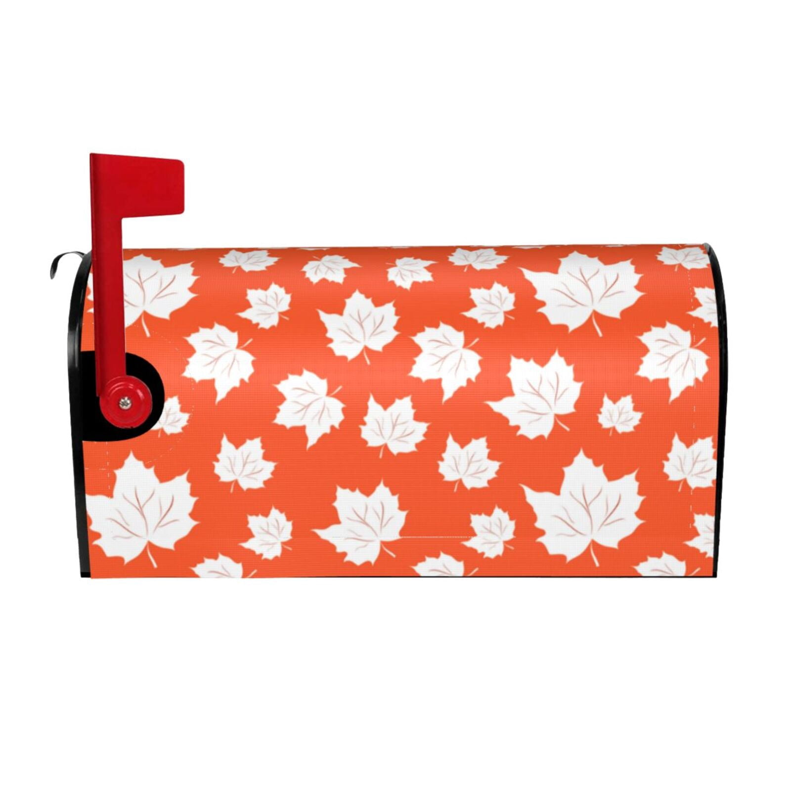 Picia Bright Autumn Leaves Charm Magnetic Mailbox Cover Standard Size ...
