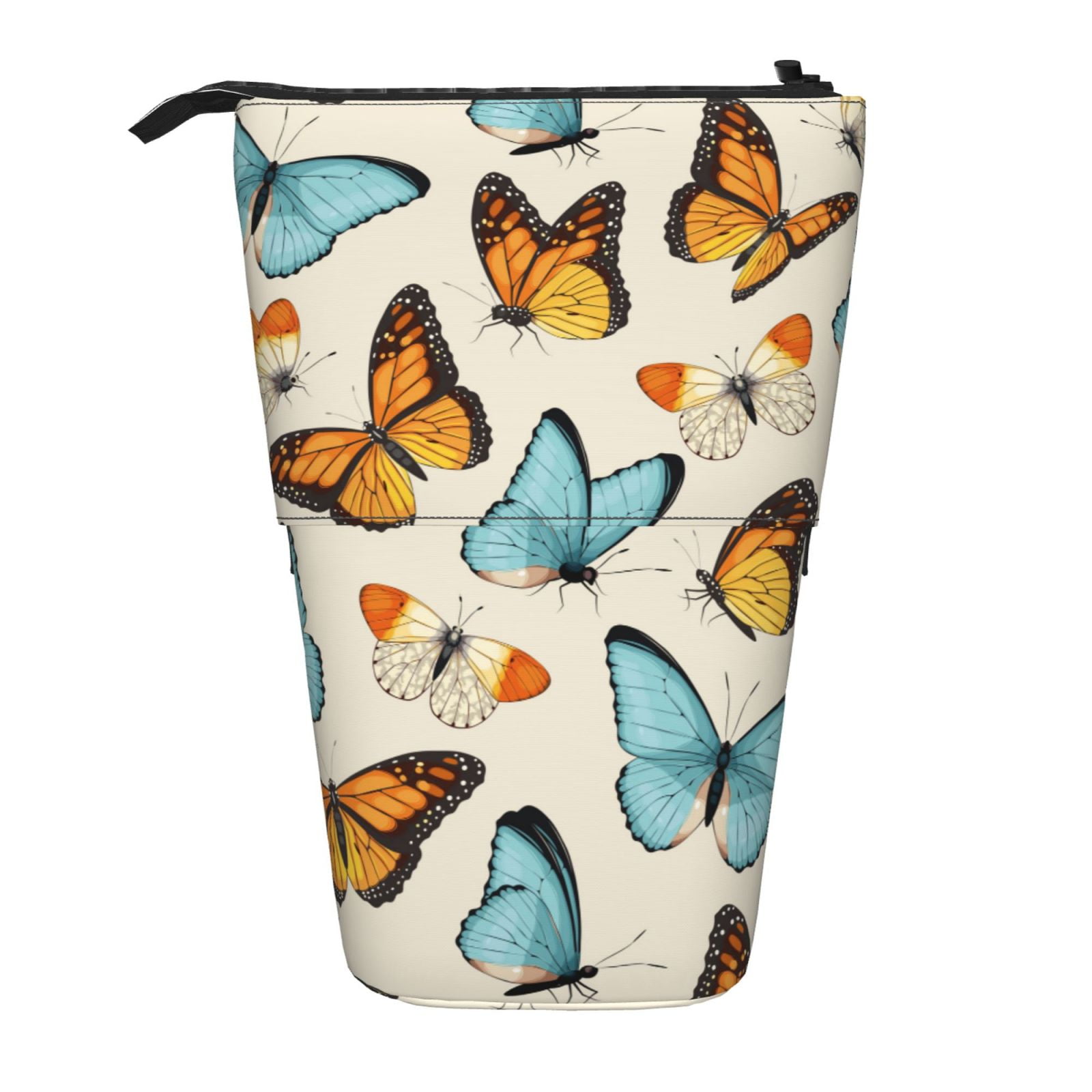 Picia Butterflies Print Telescopic Pencil Case, Telescopic Pen Holder ...