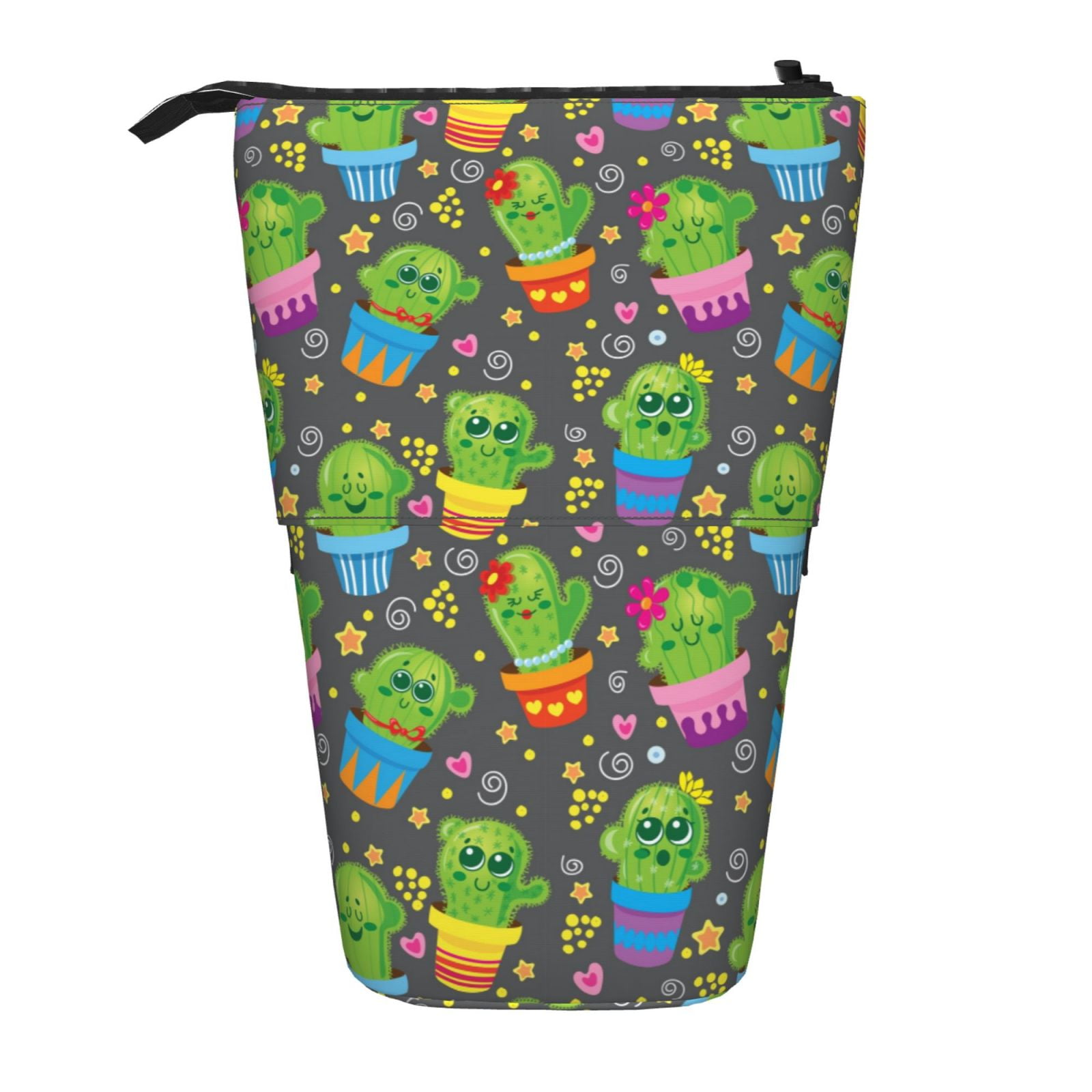 Picia Cactus In Pots Print Telescopic Pencil Case, Telescopic Pen ...