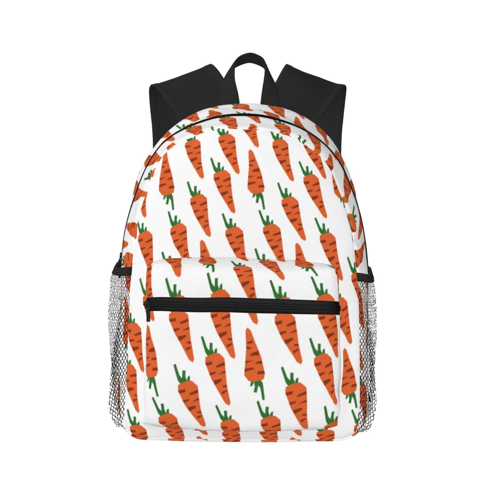 Picia Carrot Large Capacity Backpack Classic Style Backpack Casual Backpack Water-Resistant ...