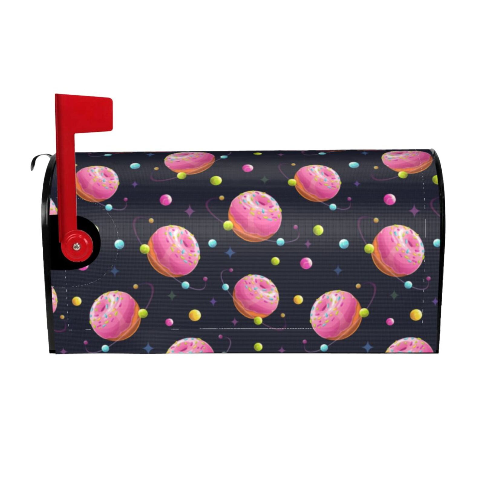 Picia Cartoon Donut Planets Magnetic Mailbox Cover Standard Size-25 ...