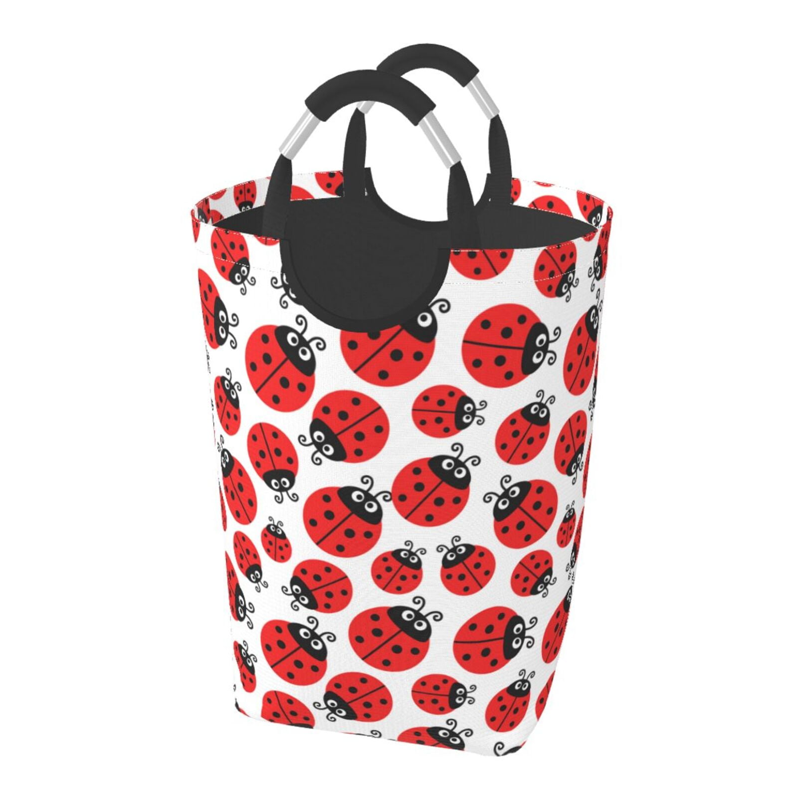 Picia Cartoon Ladybug Laundry Basket With Handles Laundry Hamper Toys ...
