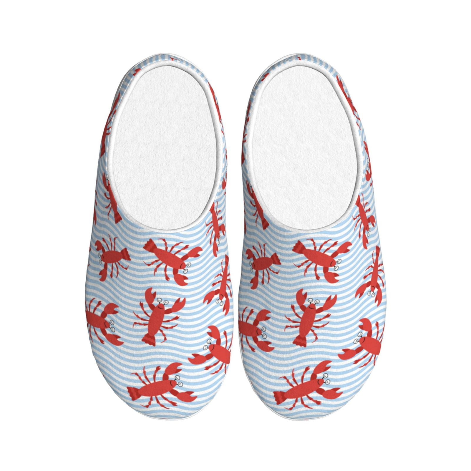 Picia Cartoon Lobsters 1 for Women's Lamb-hug Comfy Fleece House ...