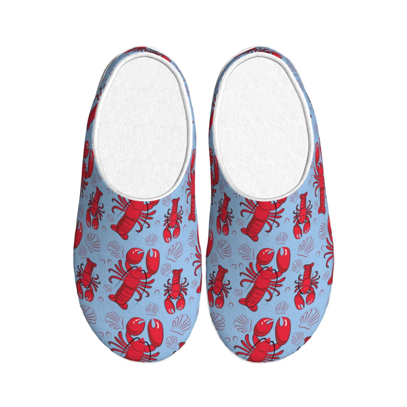 Picia Cartoon Lobsters 2 for Women's Lamb-hug Comfy Fleece House ...