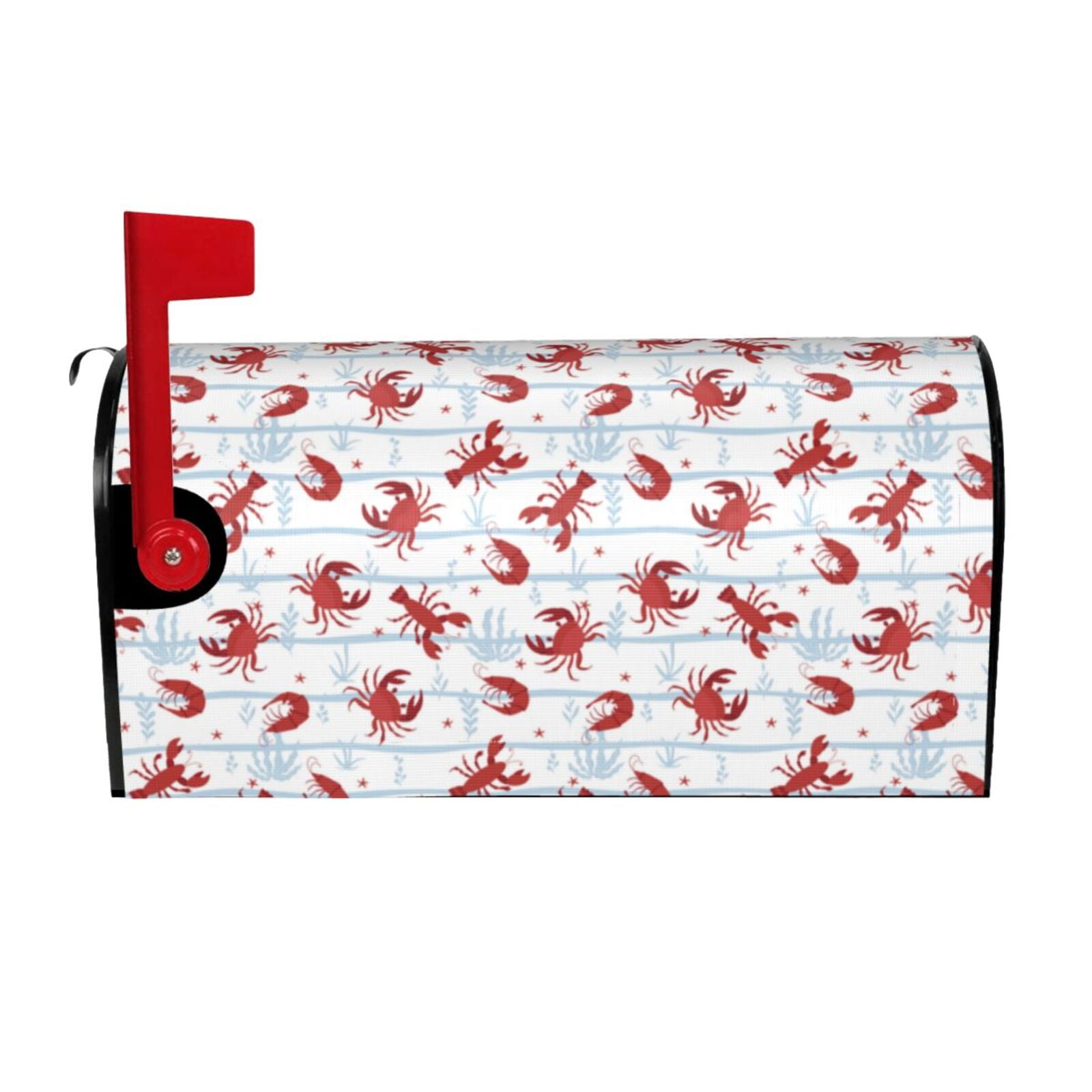Picia Cartoon Lobsters Magnetic Mailbox Cover Standard Size-21x18 in ...