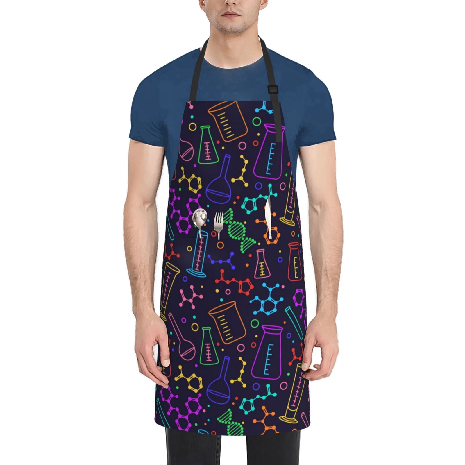 Picia Chemistry Science Waterproof Apron for Unisex Adult - Adjustable ...