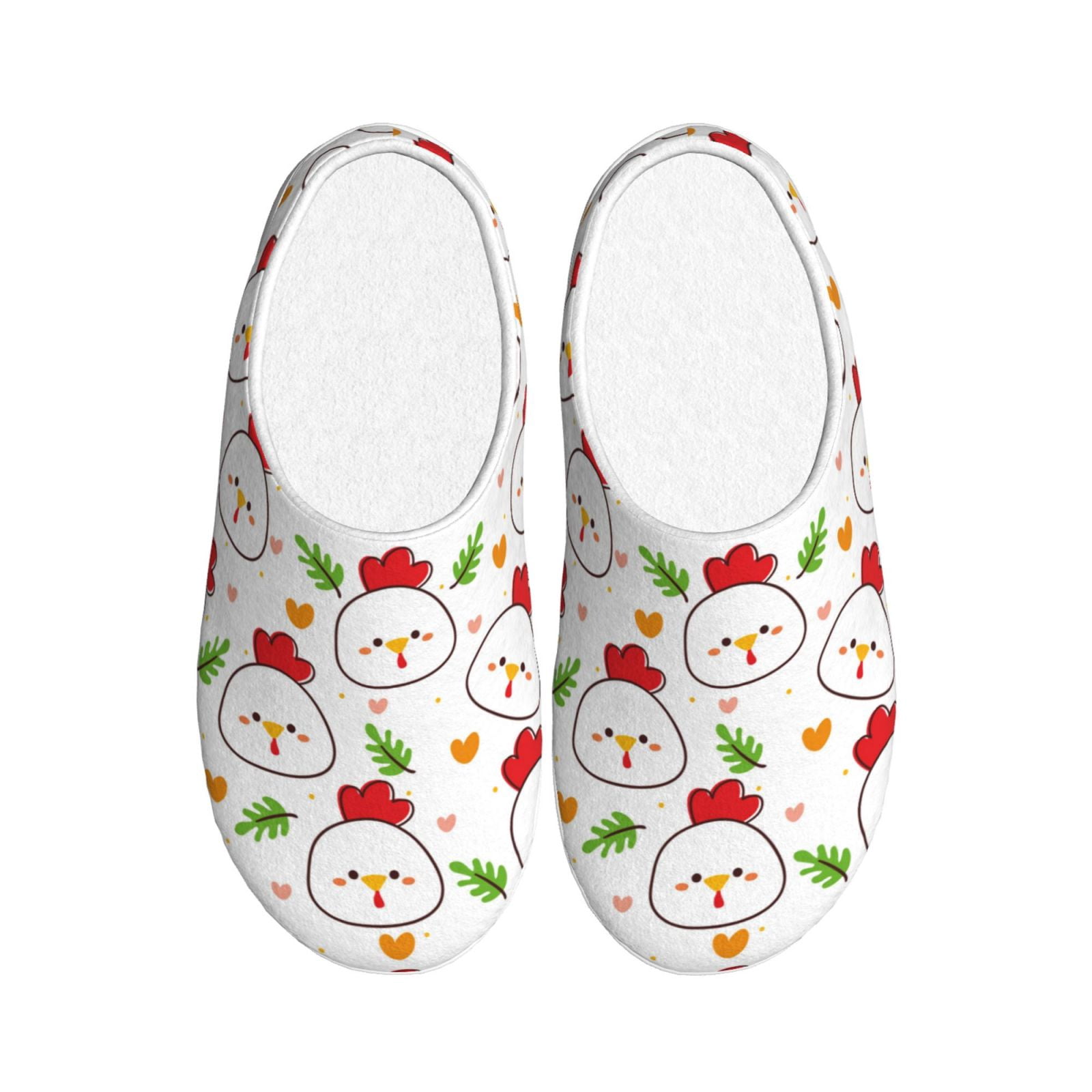 Picia Chicken And Plant for Women's Lamb-hug Comfy Fleece House ...