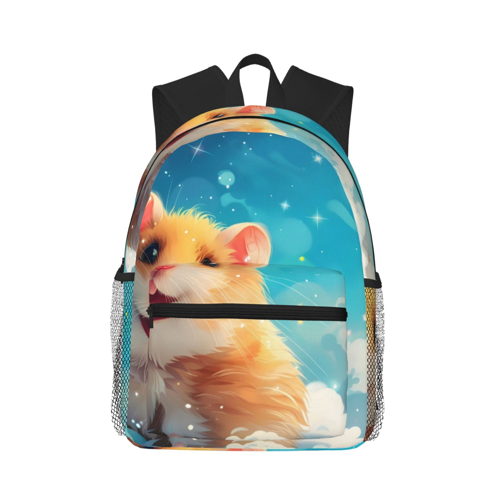 Picia Cloud Cute Hamster Large Capacity Backpack Classic Style Backpack ...