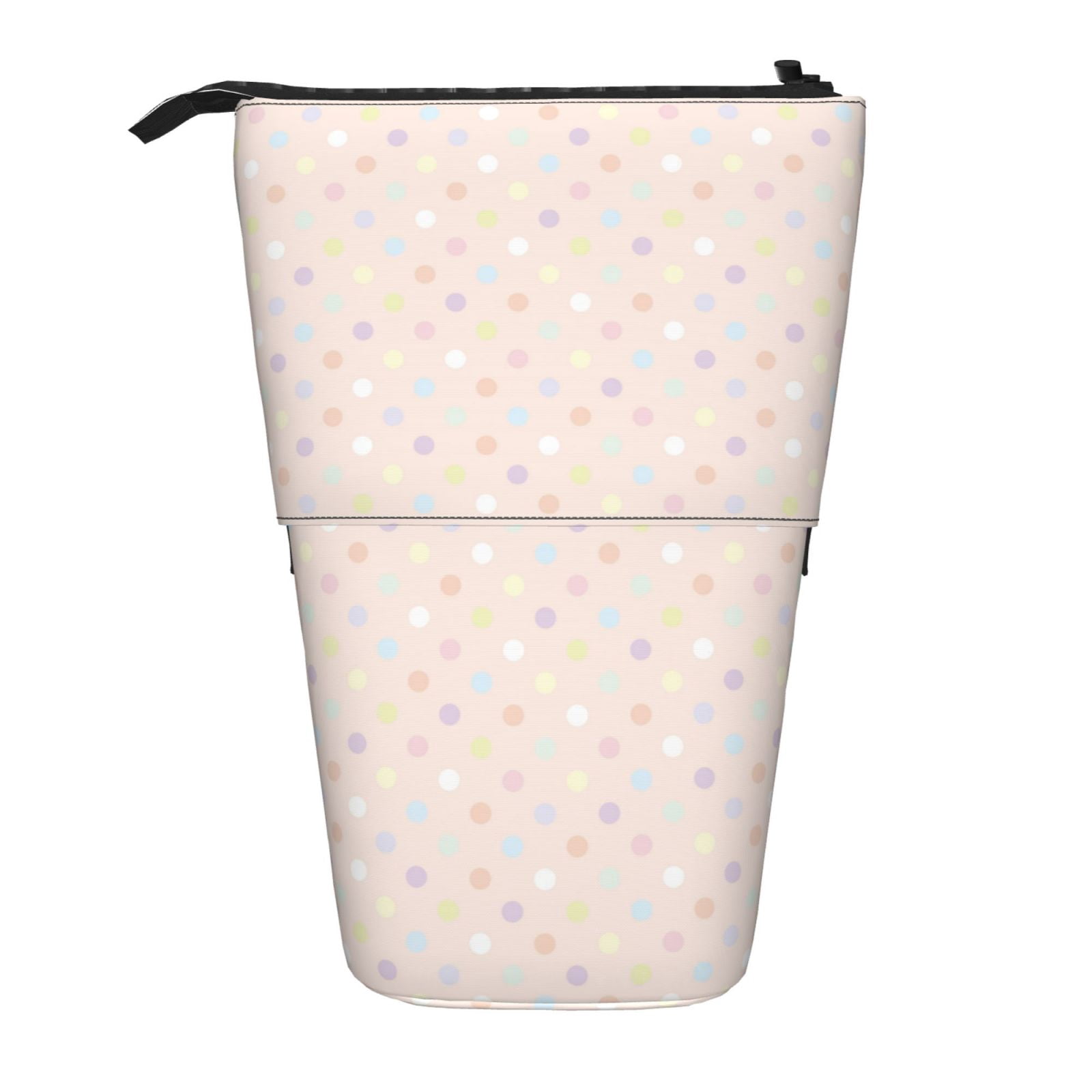 Picia Colorful Dots Print Telescopic Pencil Case, Telescopic Pen Holder ...