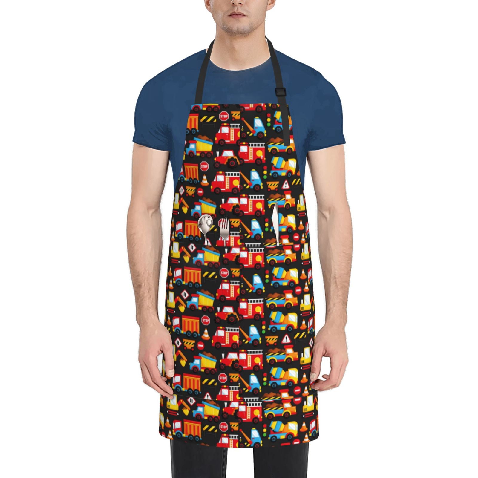 Picia Construction Truck Waterproof Apron for Unisex Adult - Adjustable ...