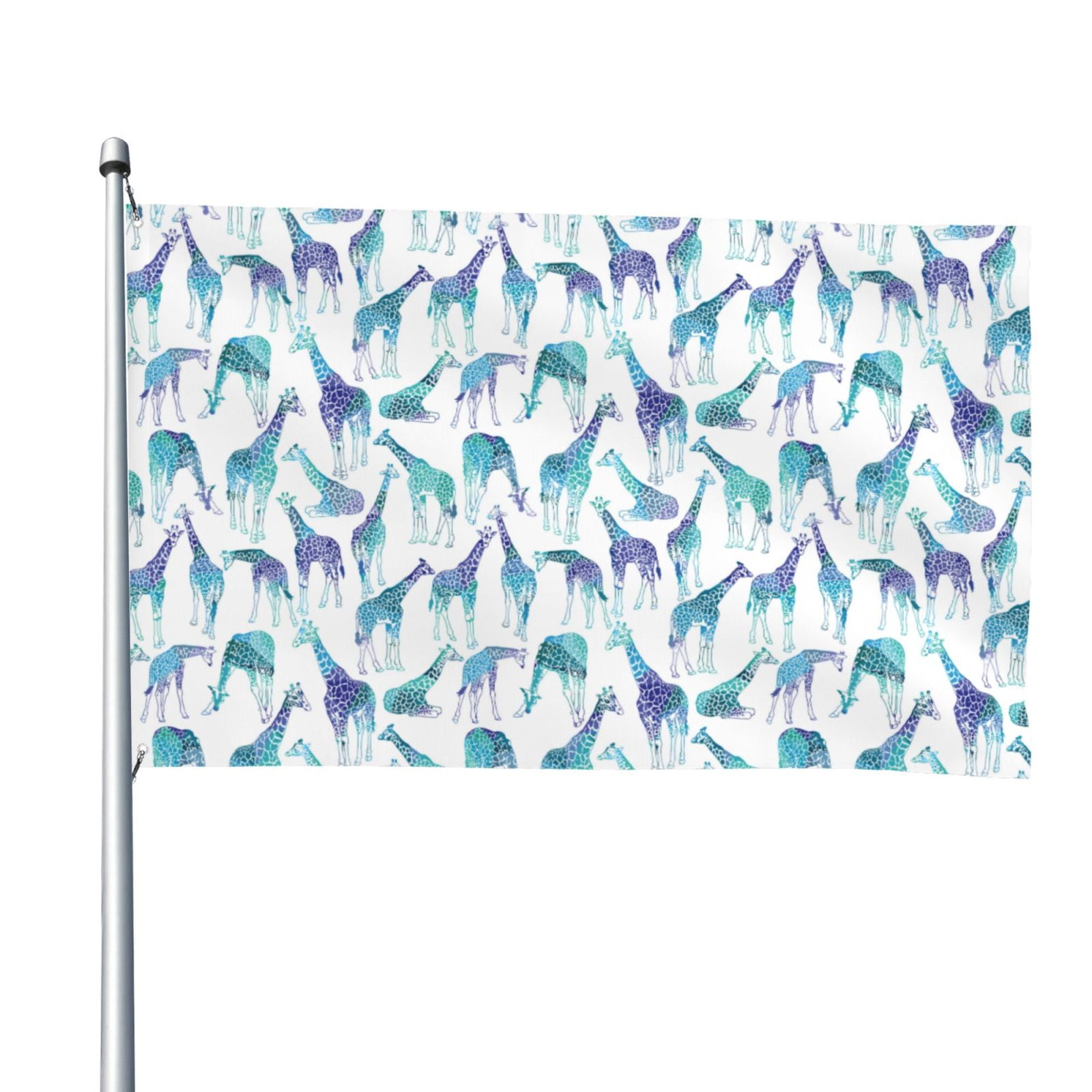 Picia Cool Giraffe Printed Flag ,Cool Giraffe Pattern Garden Flag ...