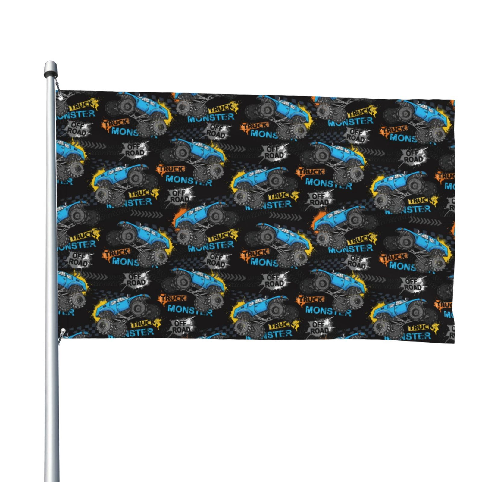 Picia Cool Off-Road Vehicle Printed Flag ,Cool Off-Road Vehicle Pattern ...