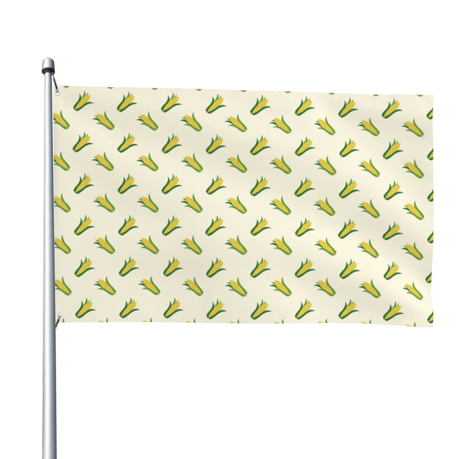 Picia Corn Printed Flag ,Corn Pattern Garden Flag Vertical Double,Yard ...