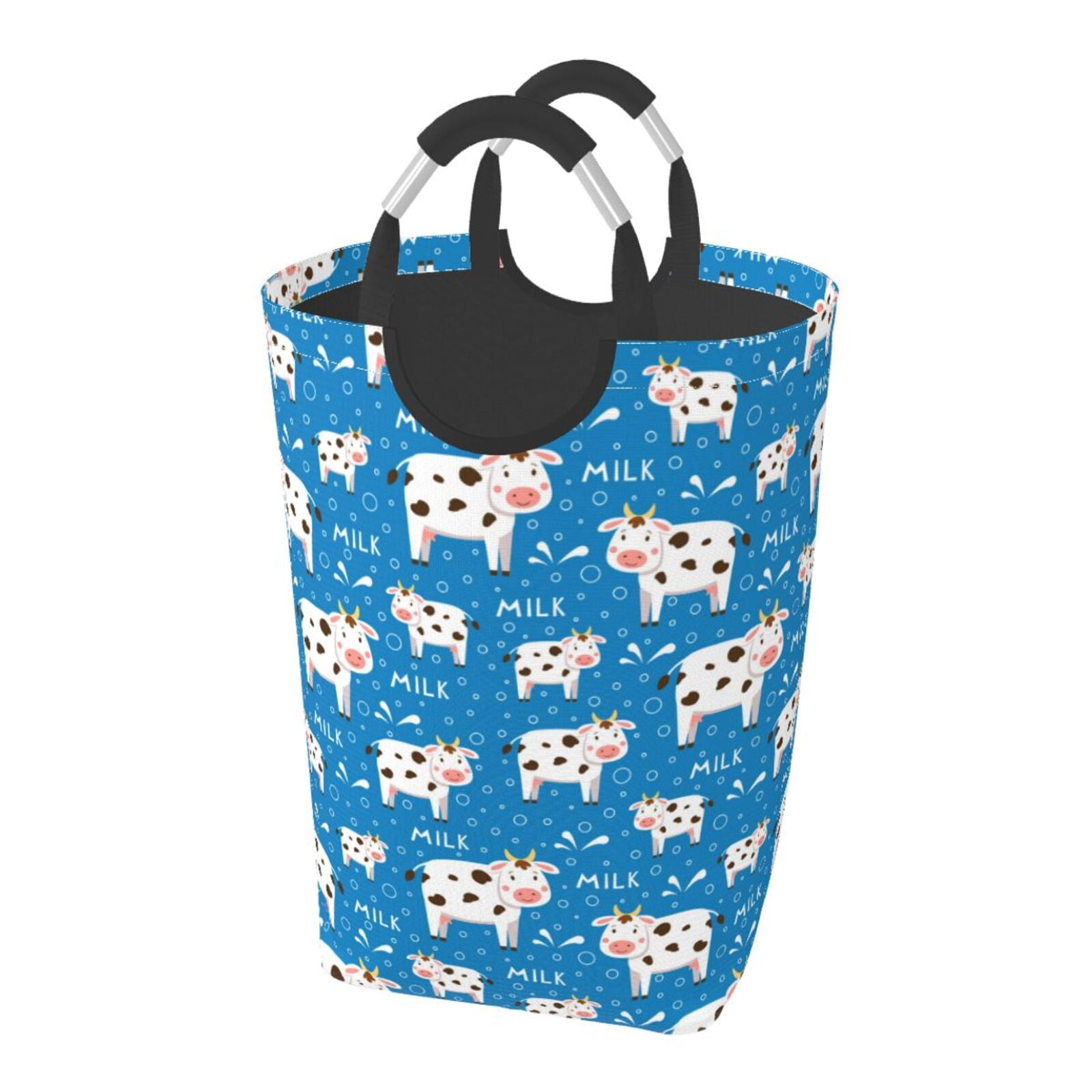 Picia Cows Milk Laundry Basket With Handles Laundry Hamper Toys Storage ...