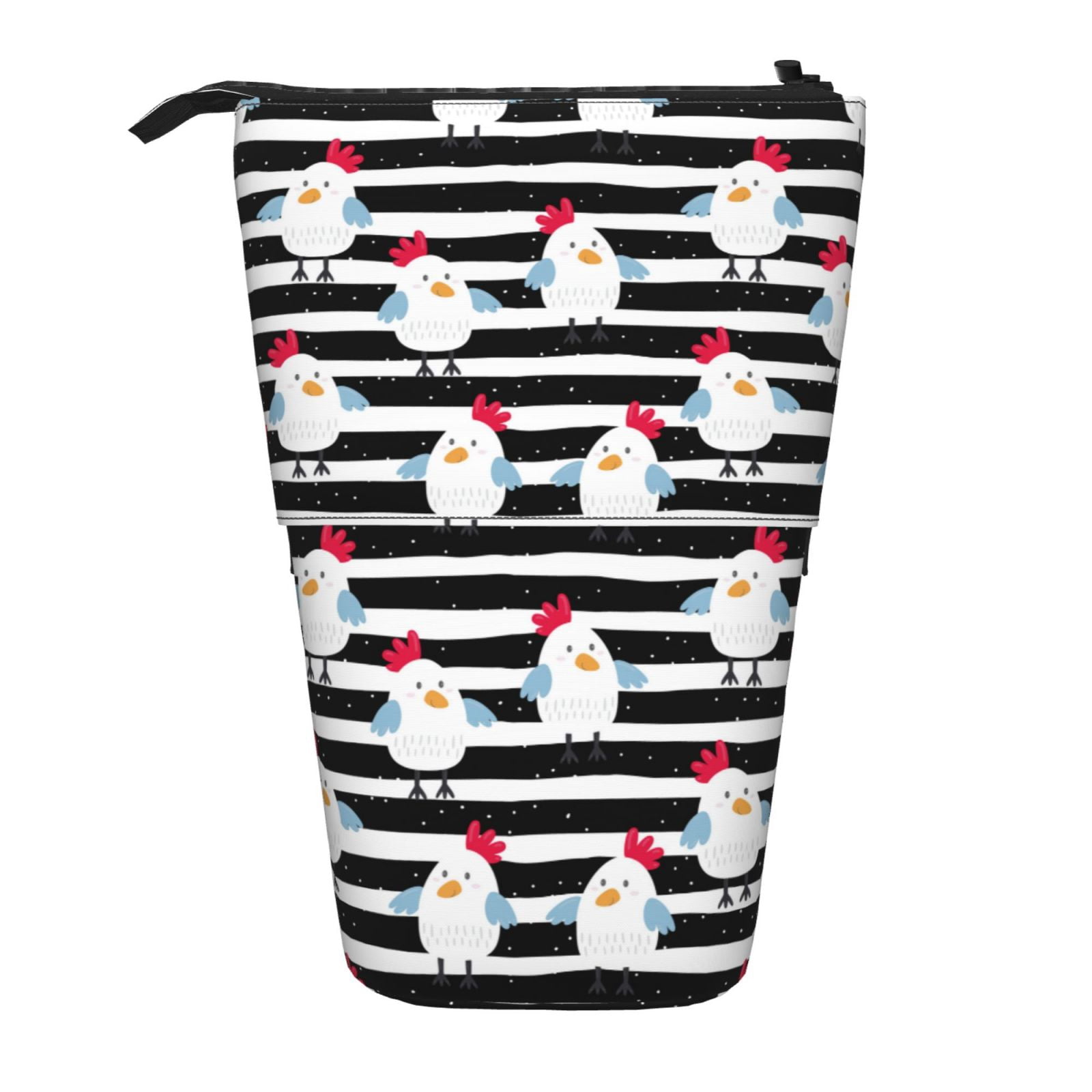 Picia Cute Chicken Print Telescopic Pencil Case, Telescopic Pen Holder ...