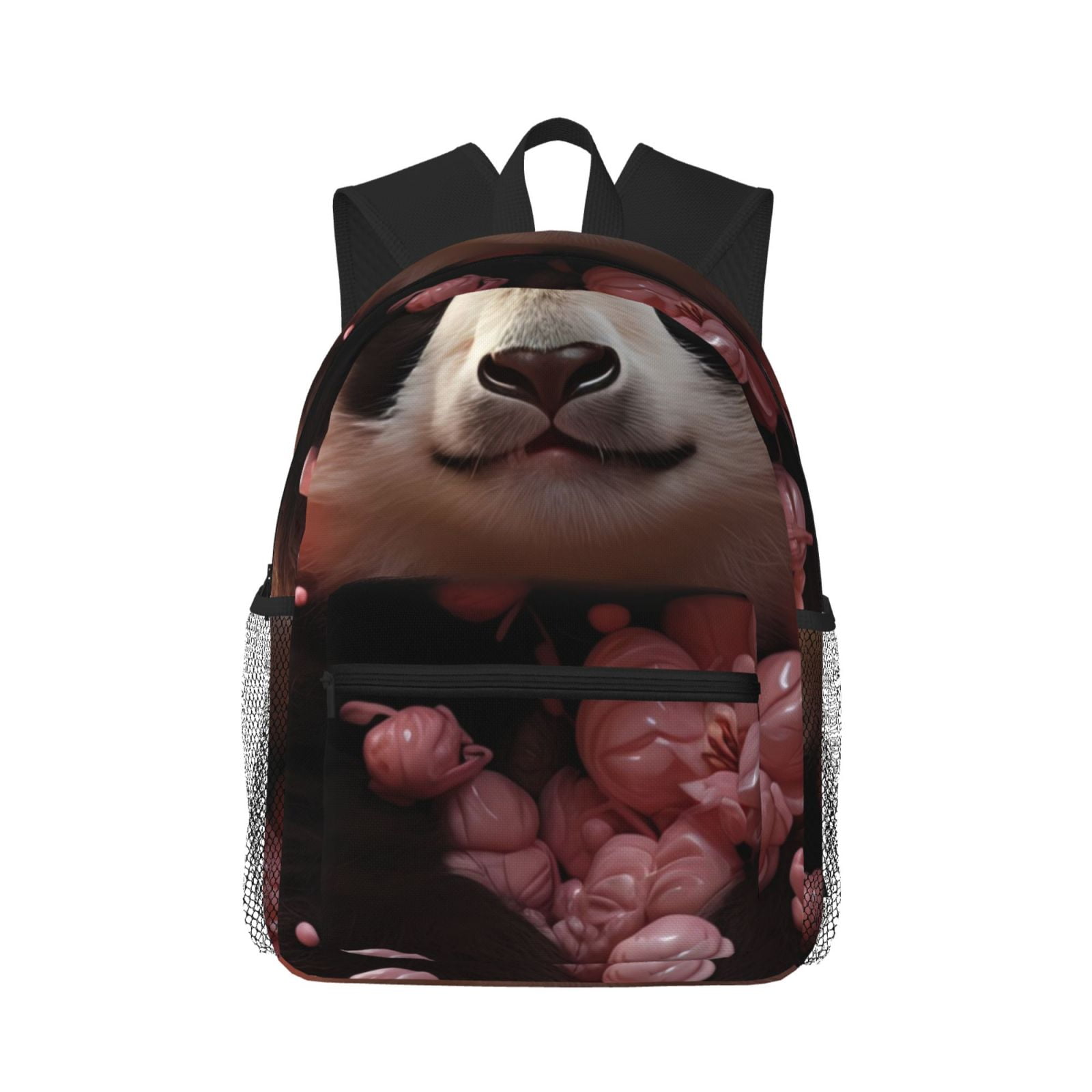 Picia Cute Cloud Panda Large Capacity Backpack Classic Style Backpack ...