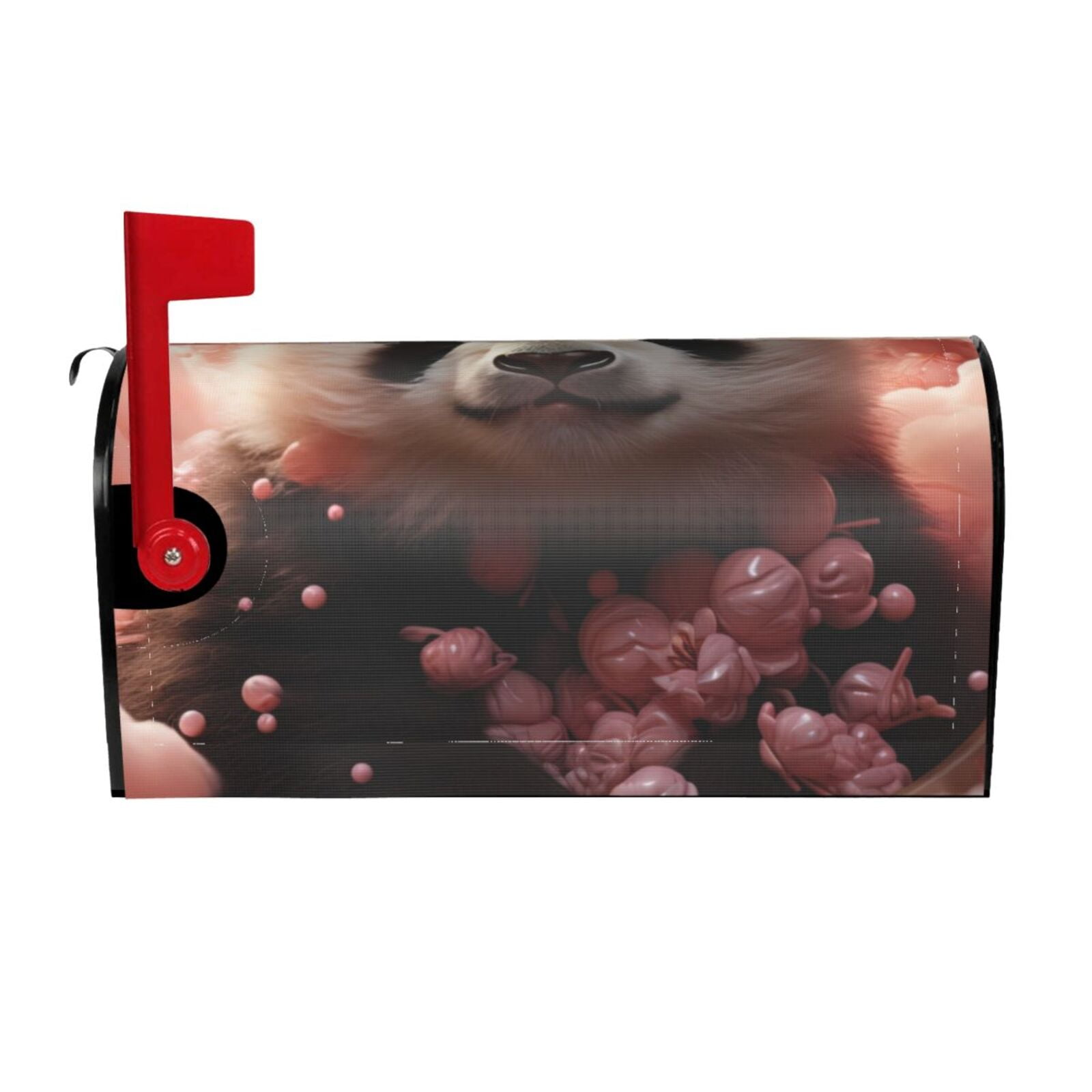 Picia Cute Cloud Panda Magnetic Mailbox Cover Standard Size-25.5x21 in ...