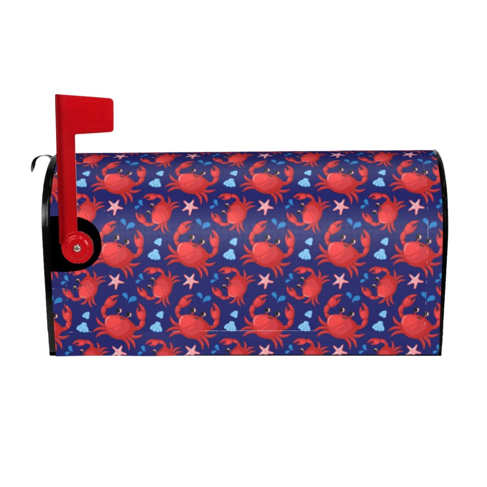 Picia Cute Crabs Magnetic Mailbox Cover Standard Size-21x18 in ...