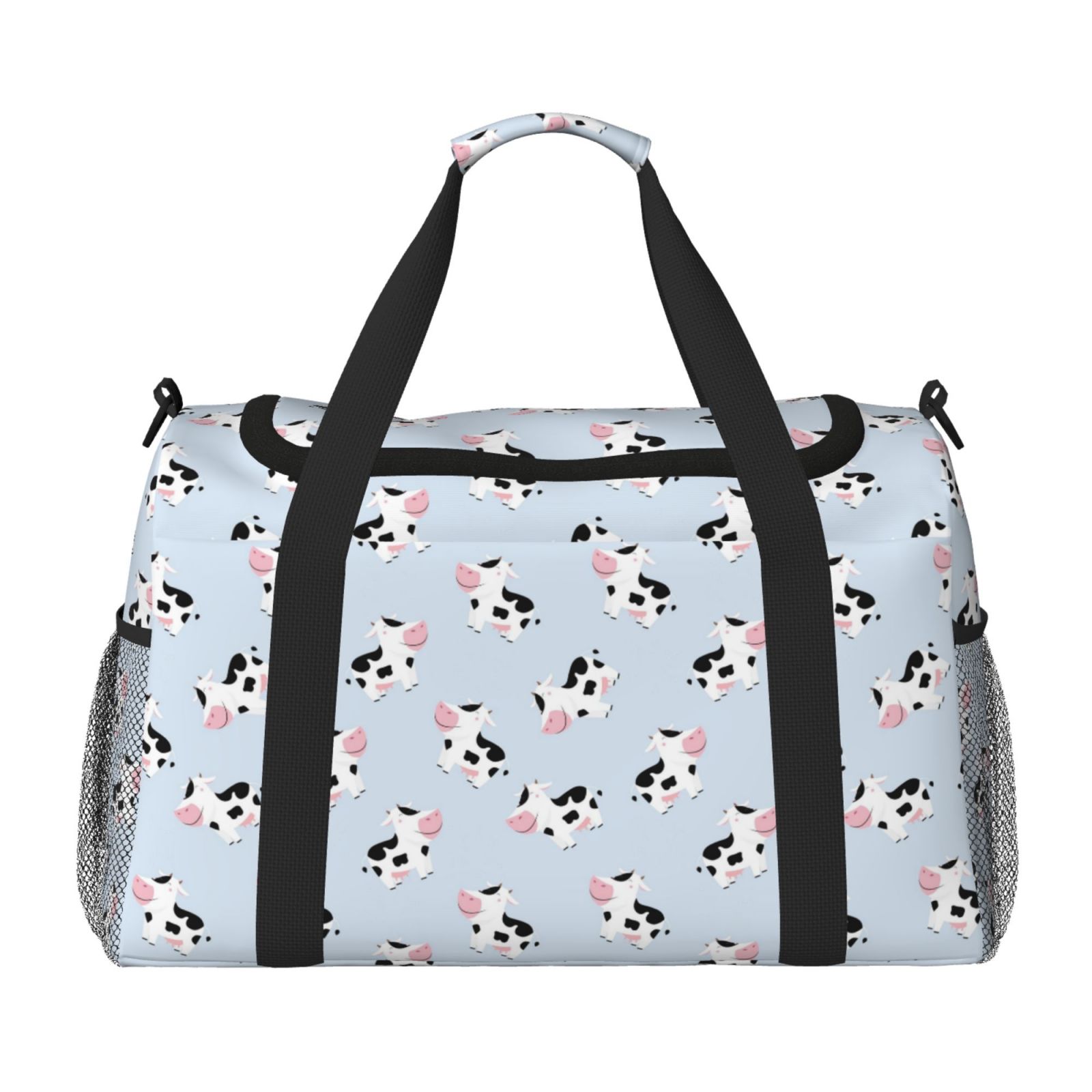Picia Cute Farm Cow Print Travel Duffle Bag,Weekender Bags for Women ...