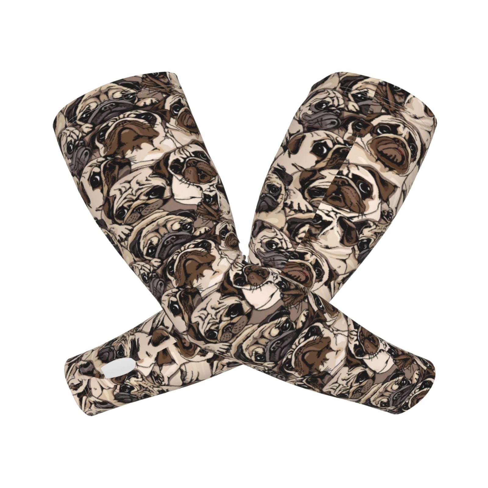 Picia Cute French Bulldog Arm Sleeves for Men and Women - Tattoo Cover ...