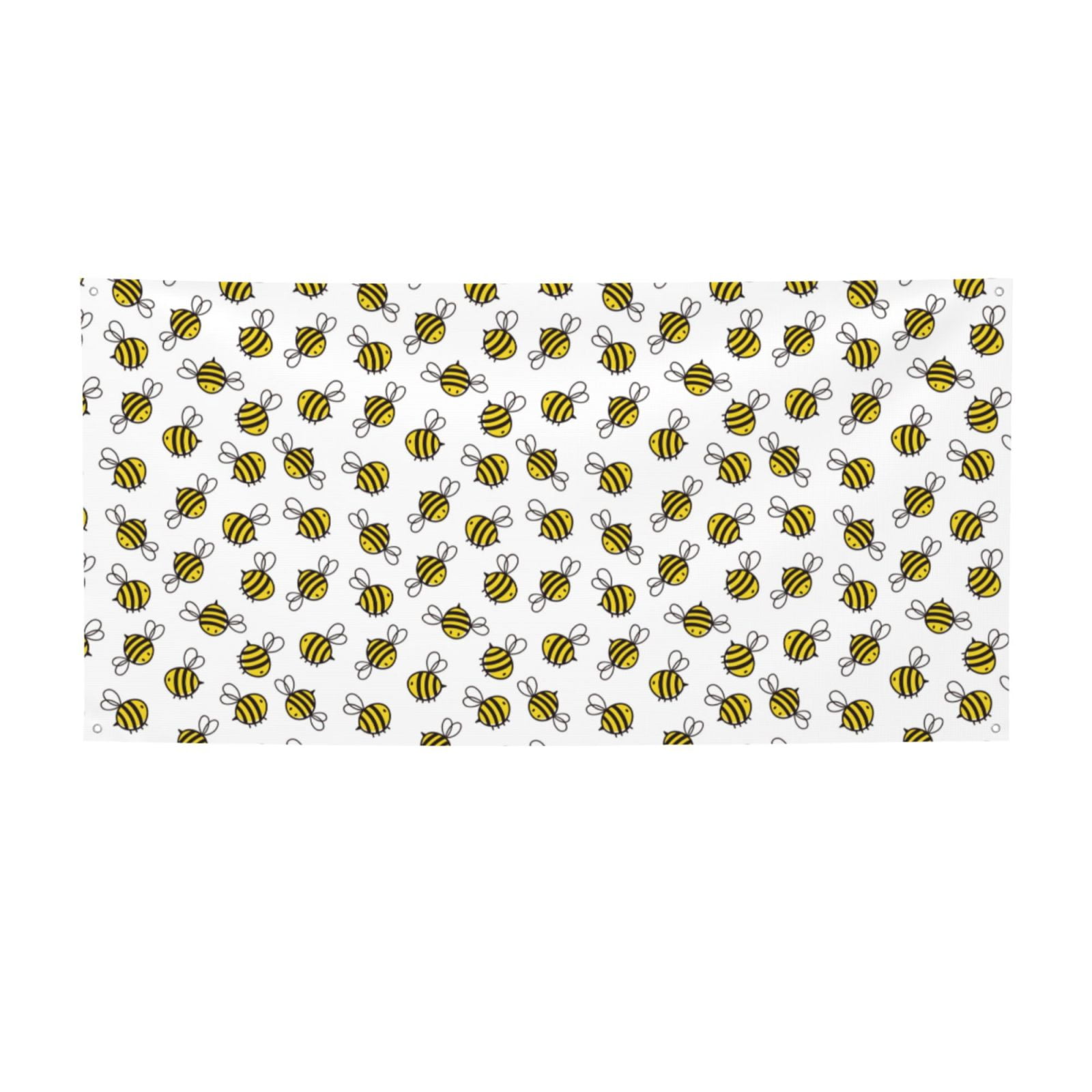 Picia Cute Little Bee Pattern Party Banner, Festive Decoration, Holiday ...