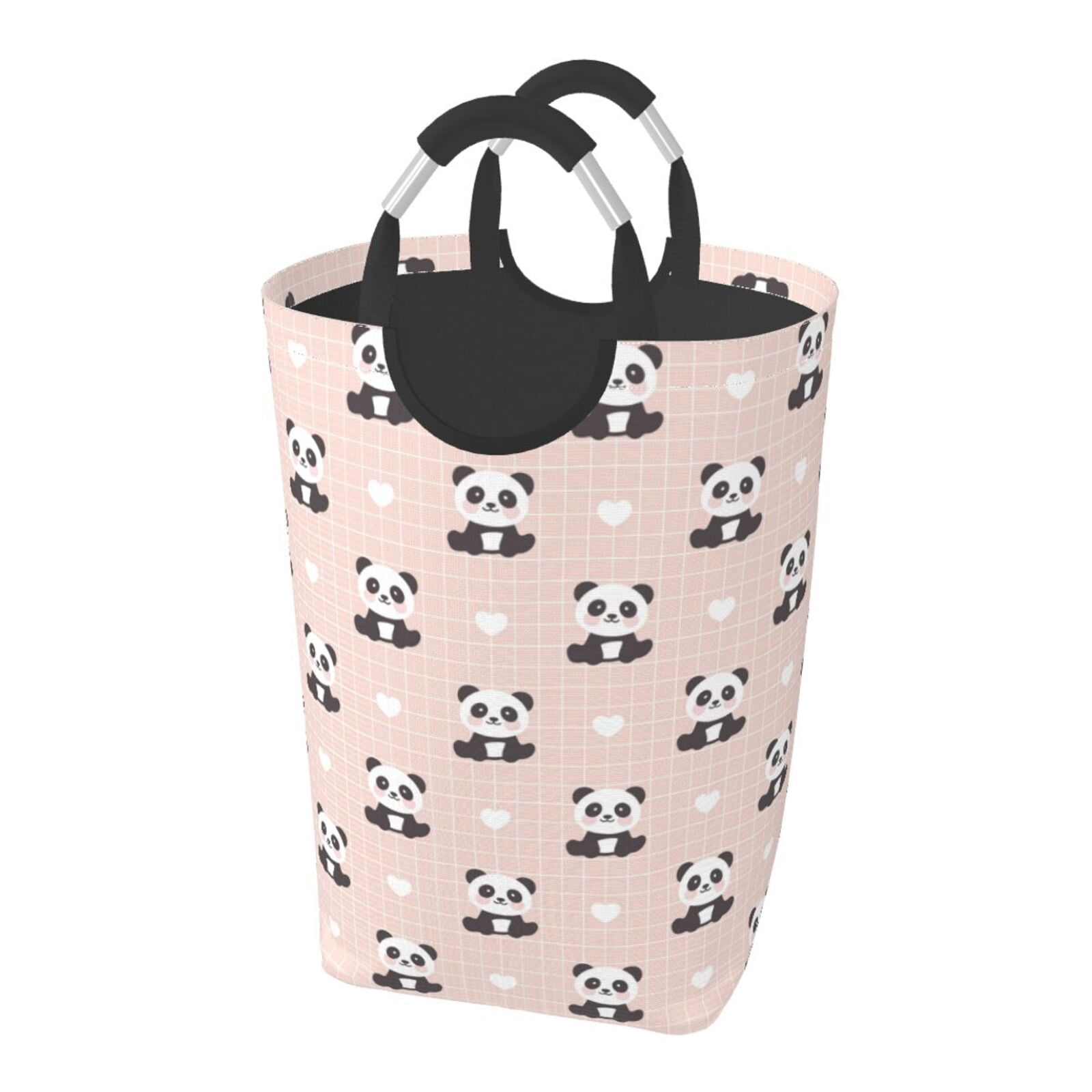 Picia Cute Panda Laundry Basket With Handles Laundry Hamper Toys ...