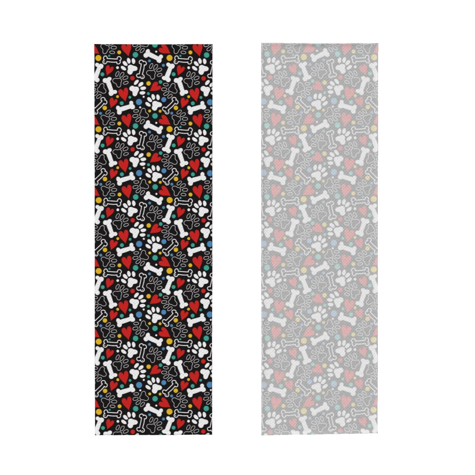 Picia Cute Puppy Footprints Pattern Cooling Towels (40"x12") Cool Towel ...