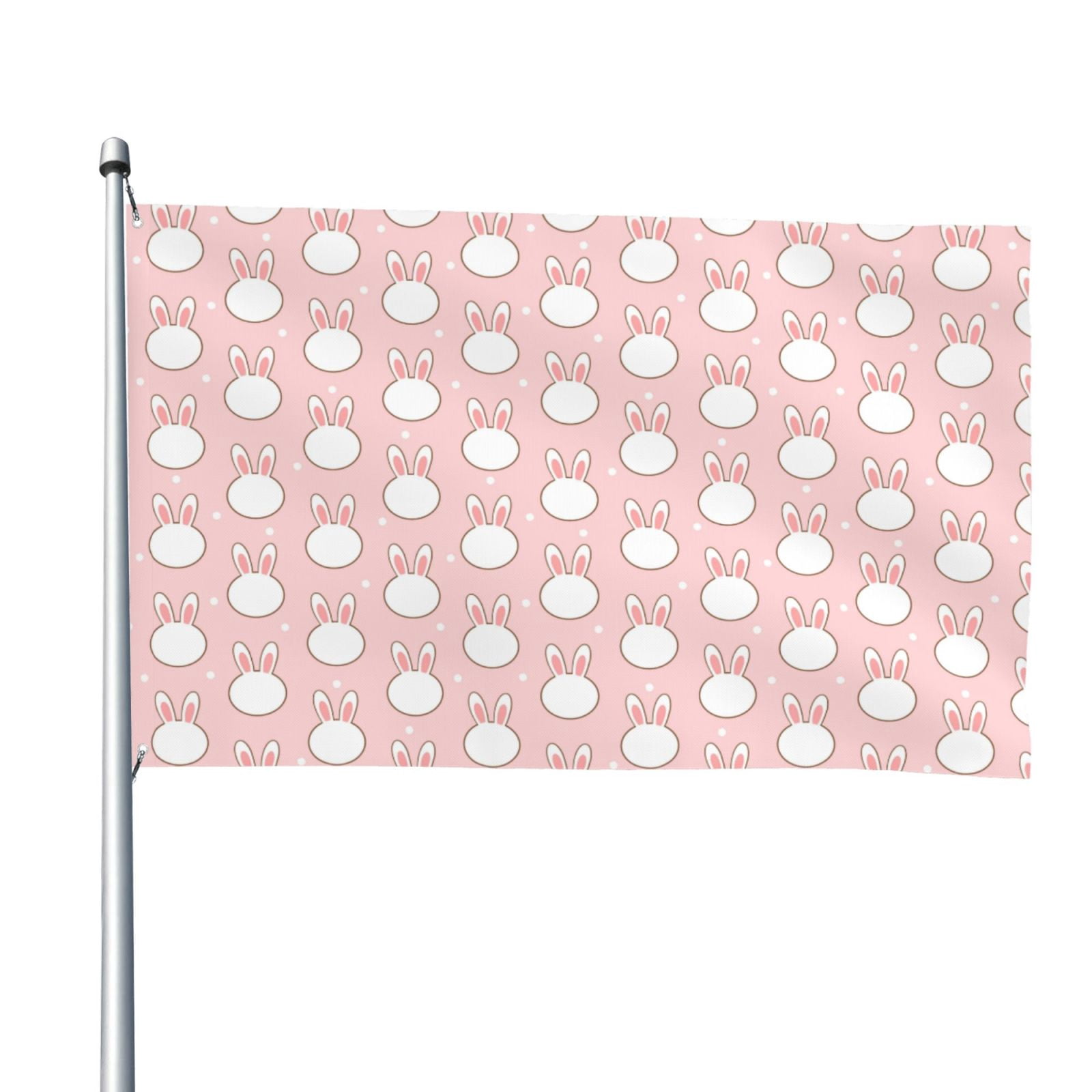 Picia Cute Rabbit Printed Flag ,Cute Rabbit Pattern Garden Flag ...