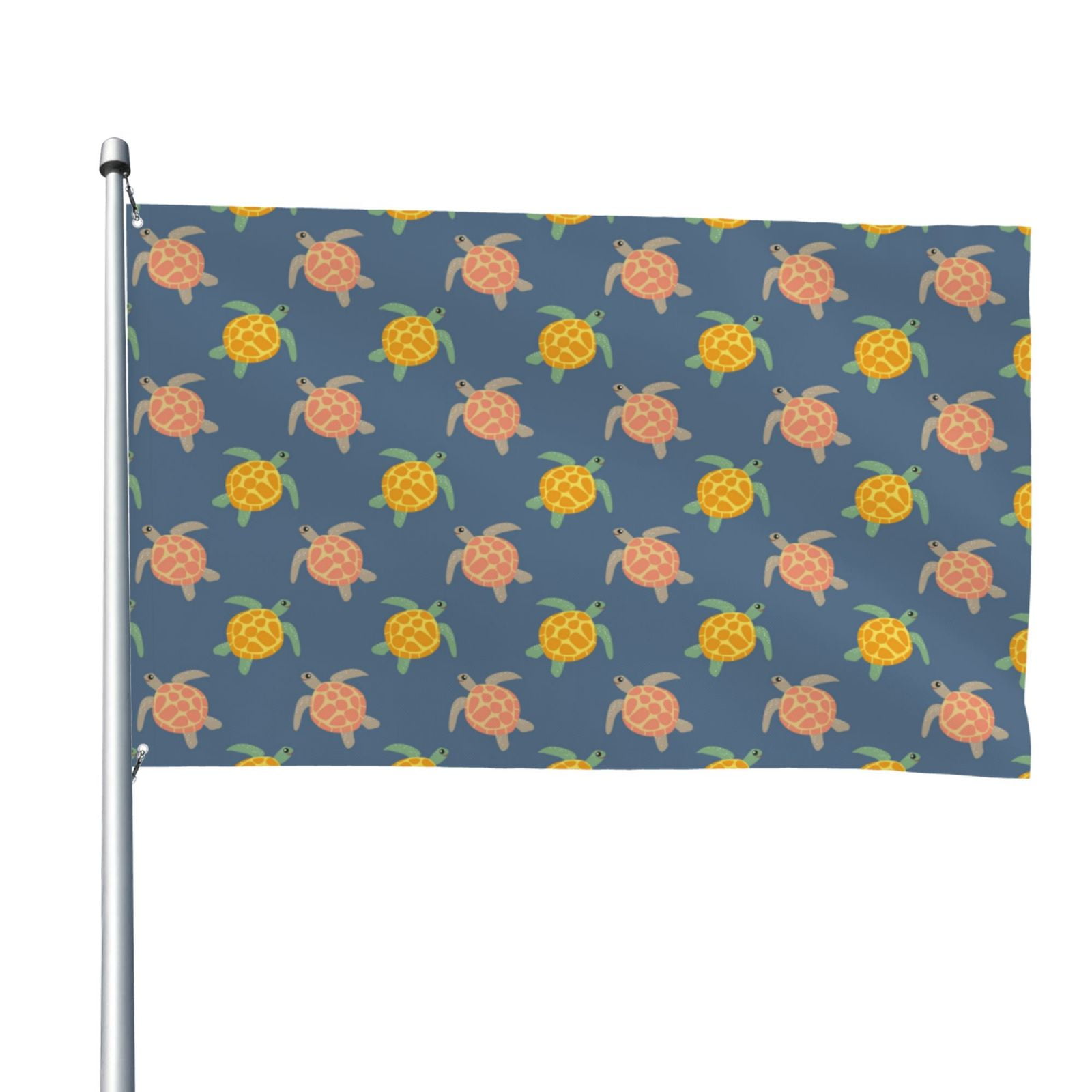 Picia Cute Turtle Printed Flag ,Cute Turtle Pattern Garden Flag ...