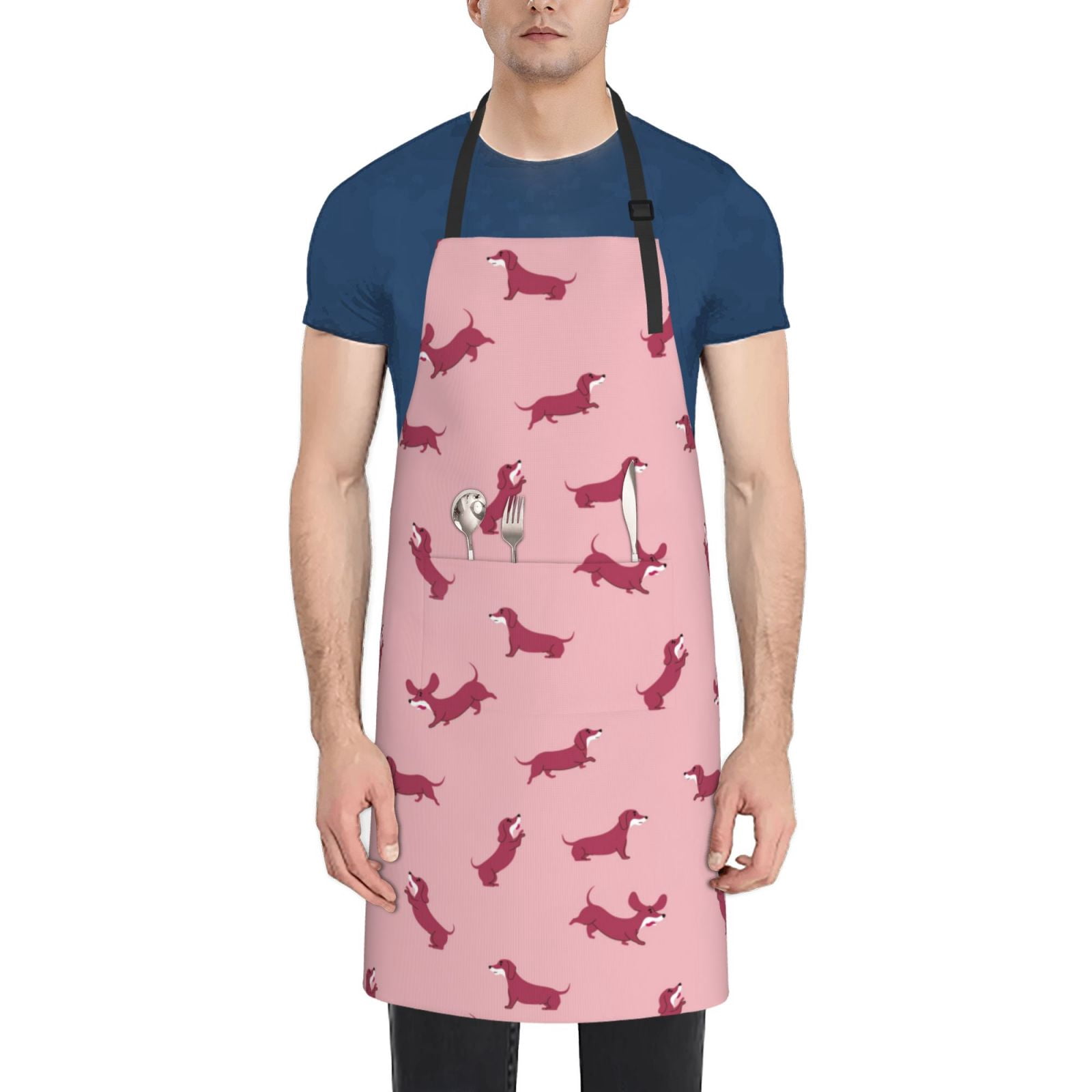 Picia Dachshund Dog Puppy Waterproof Apron for Unisex Adult ...