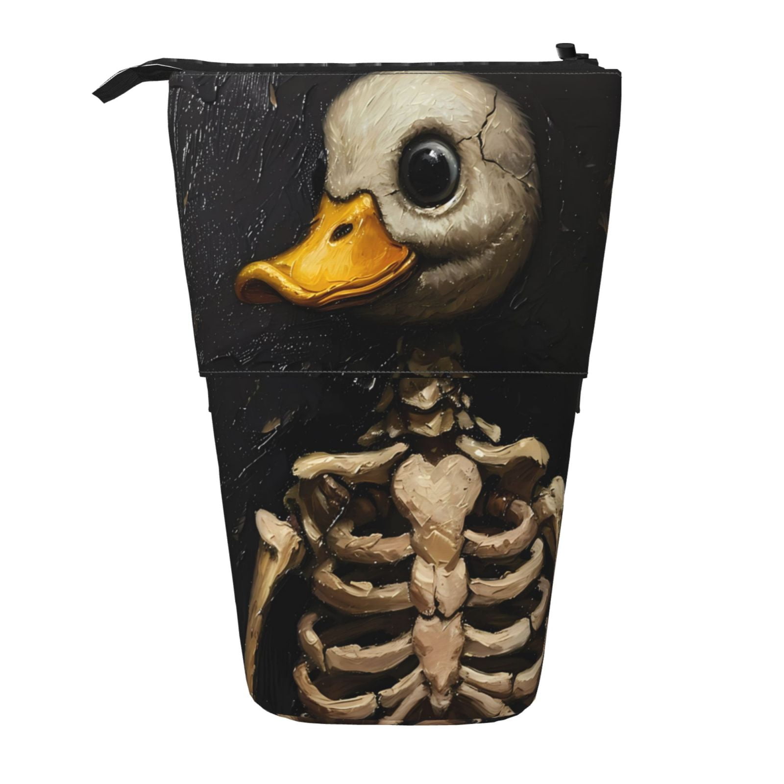 Picia Duck Bones Print Telescopic Pencil Case, Telescopic Pen Holder ...