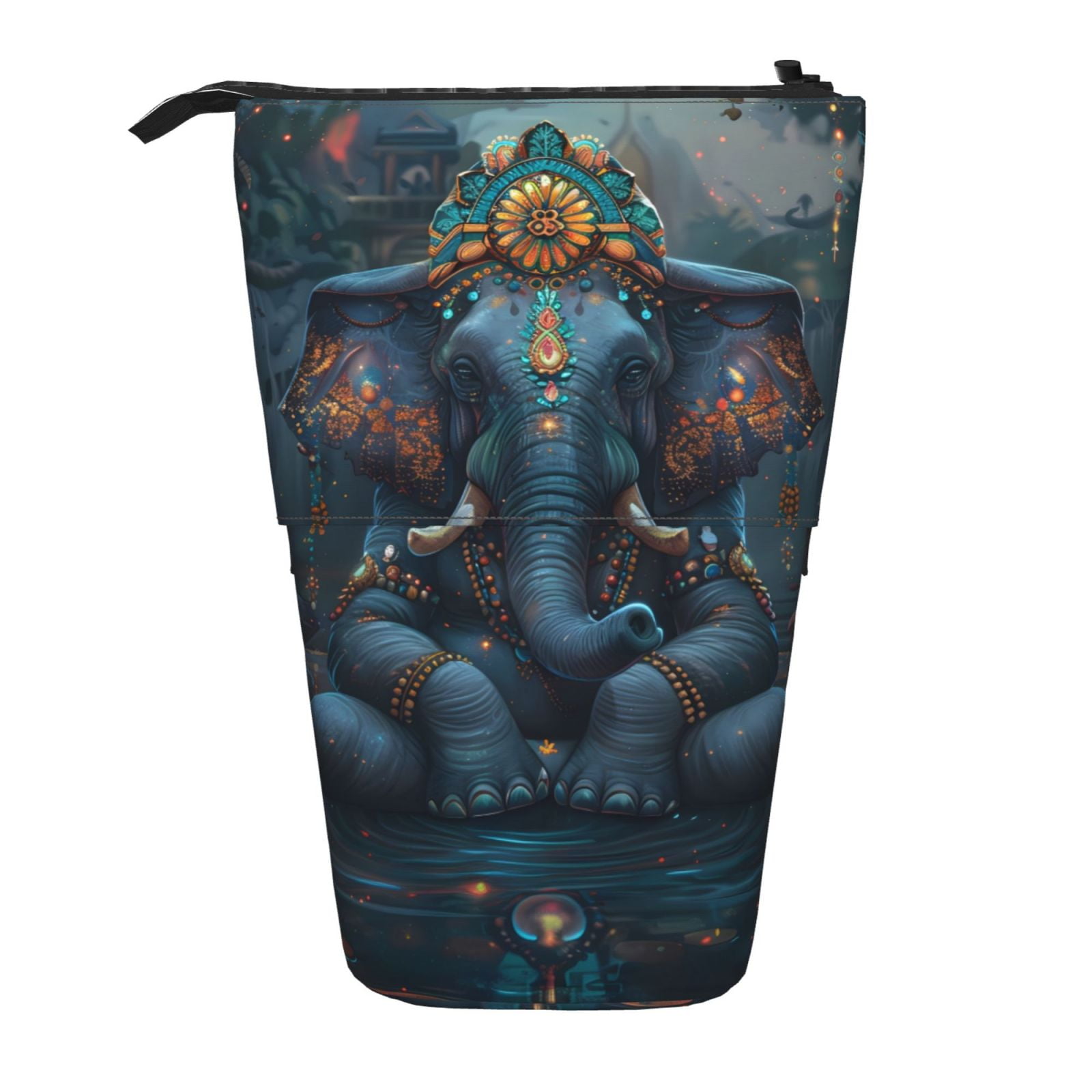 Picia Exotic Elephant Print Telescopic Pencil Case, Telescopic Pen ...