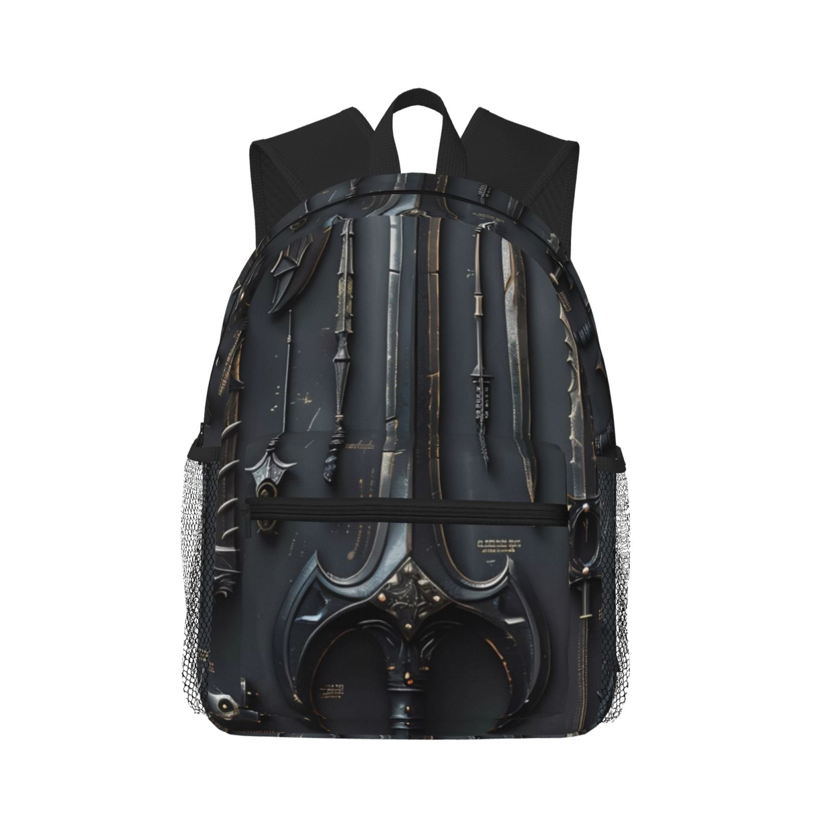 Picia Fantasy Medieval Weaponry Large Capacity Backpack Classic Style ...