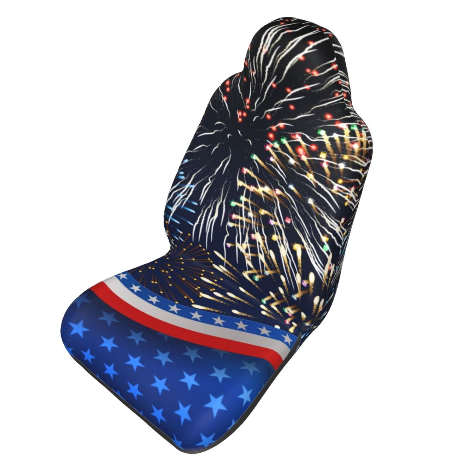 Picia Fireworks Print Waterproof Sweating Car Seat Cover for Post Gym ...