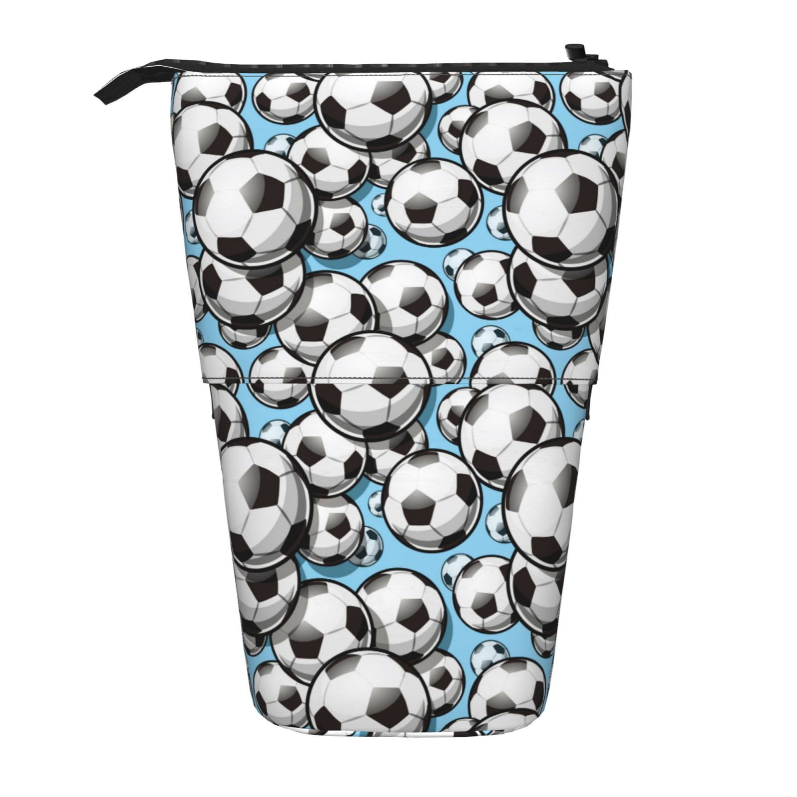 Picia Football Soccer Ball Print Telescopic Pencil Case, Telescopic Pen ...