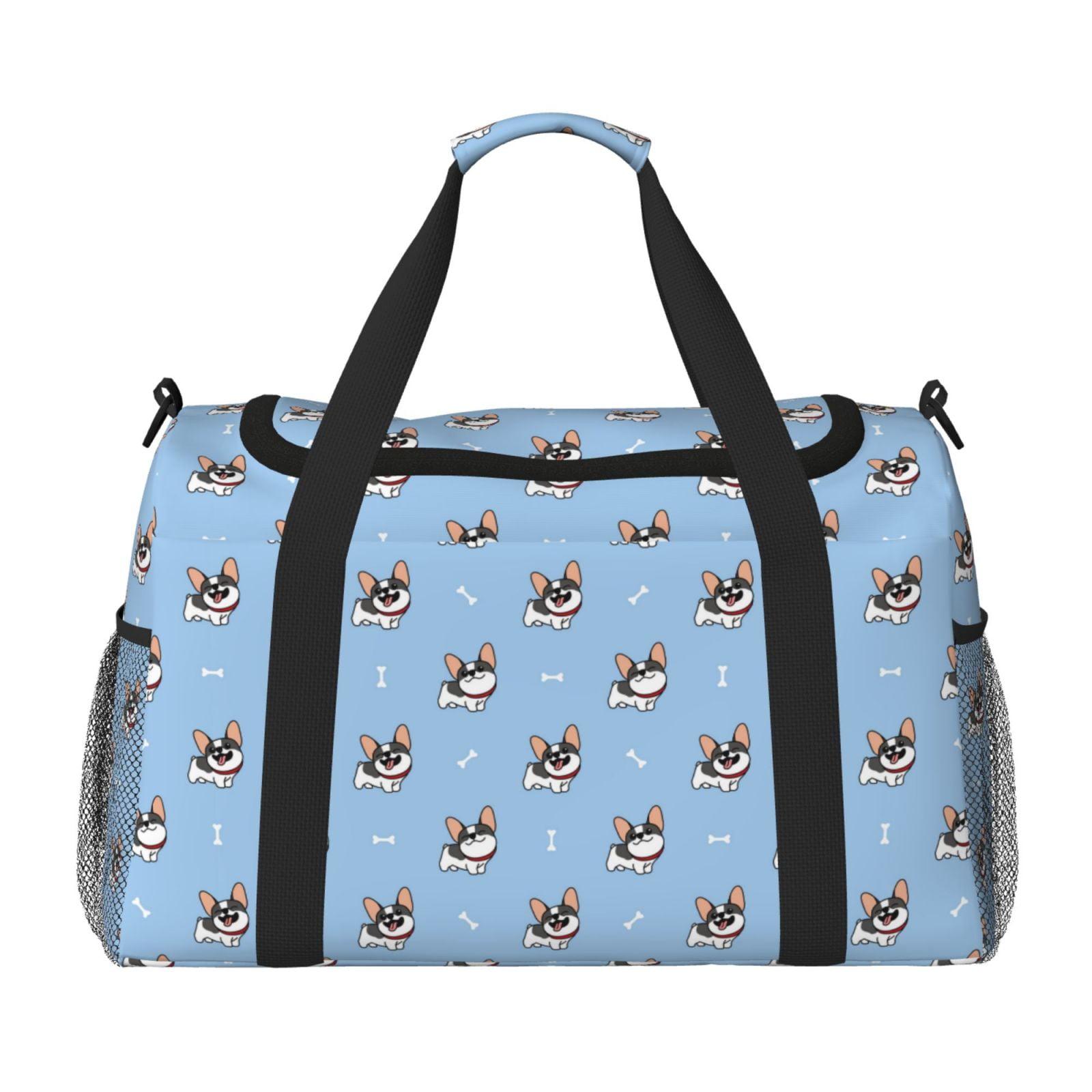 Picia French Bulldog2 Print Travel Duffle Bag,Weekender Bags for Women ...