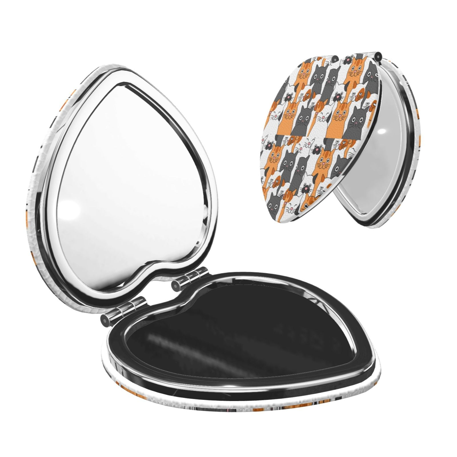 Picia Funny Cats for Compact Vanity Mirror , Travel Makeup Mirror ...