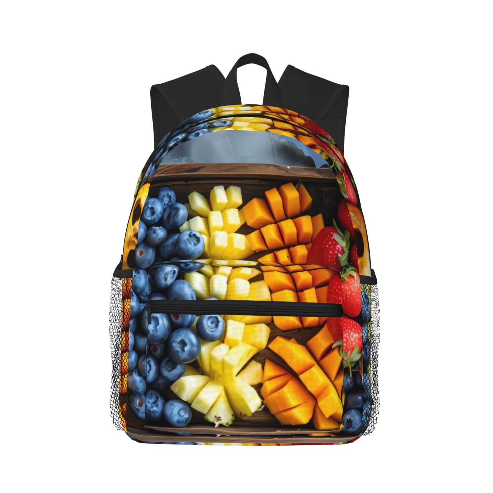 Picia Halloween Fruit Platter Large Capacity Backpack Classic Style ...